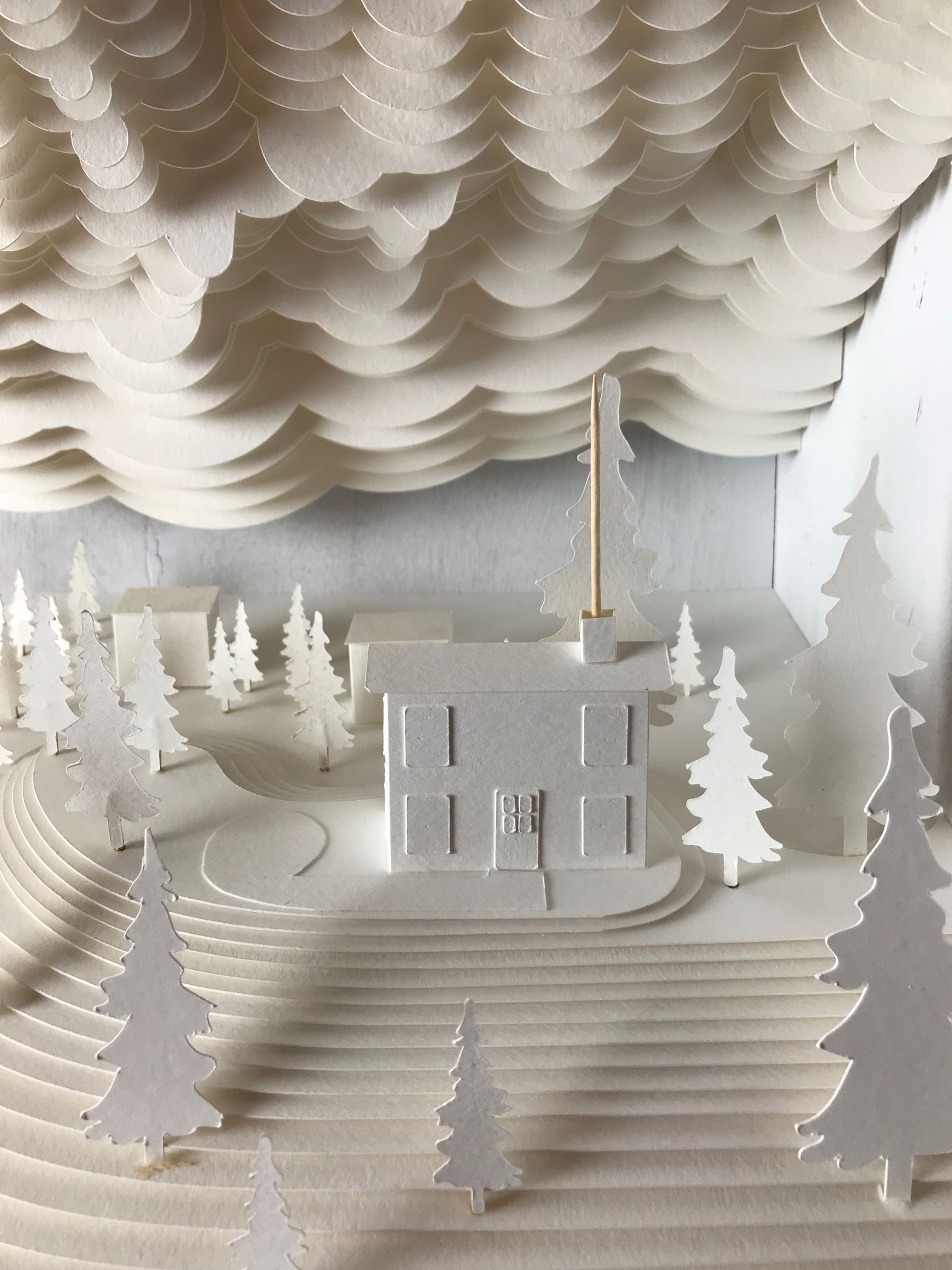 48 Inch Wide Layered Paper Art Shadow Box : 6 Steps (with Pictures ...