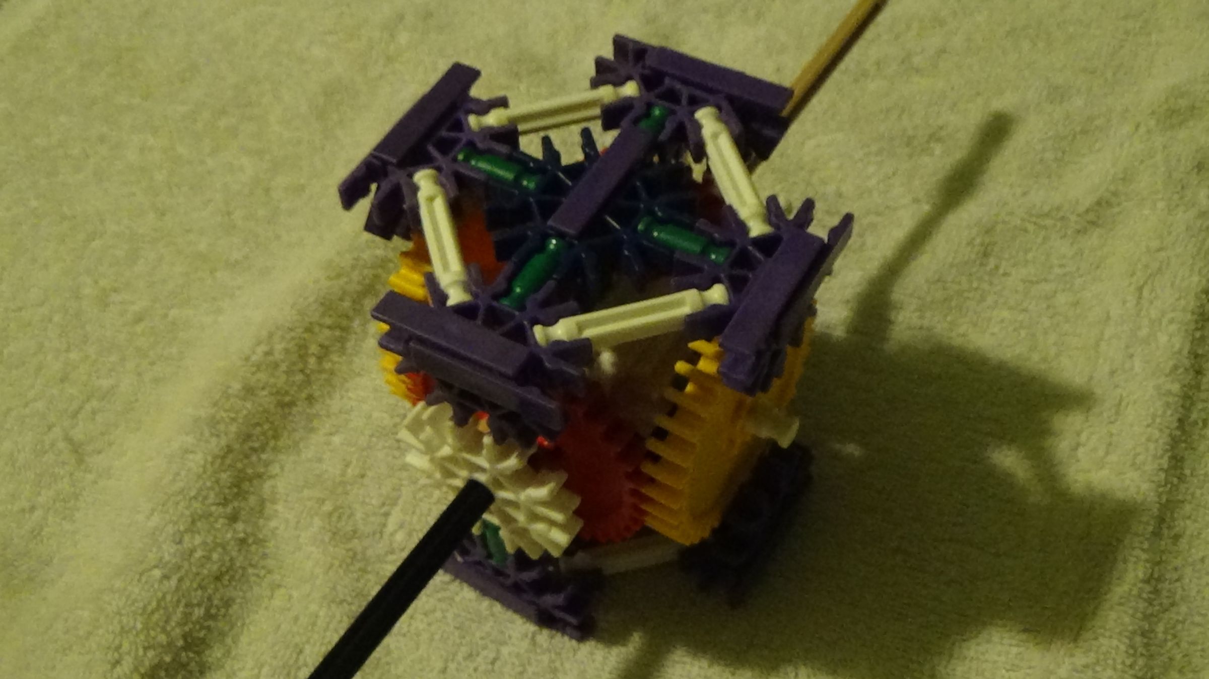 K'nex Flywheel Ball Launcher (by Austron) Instructions : 9 Steps ...