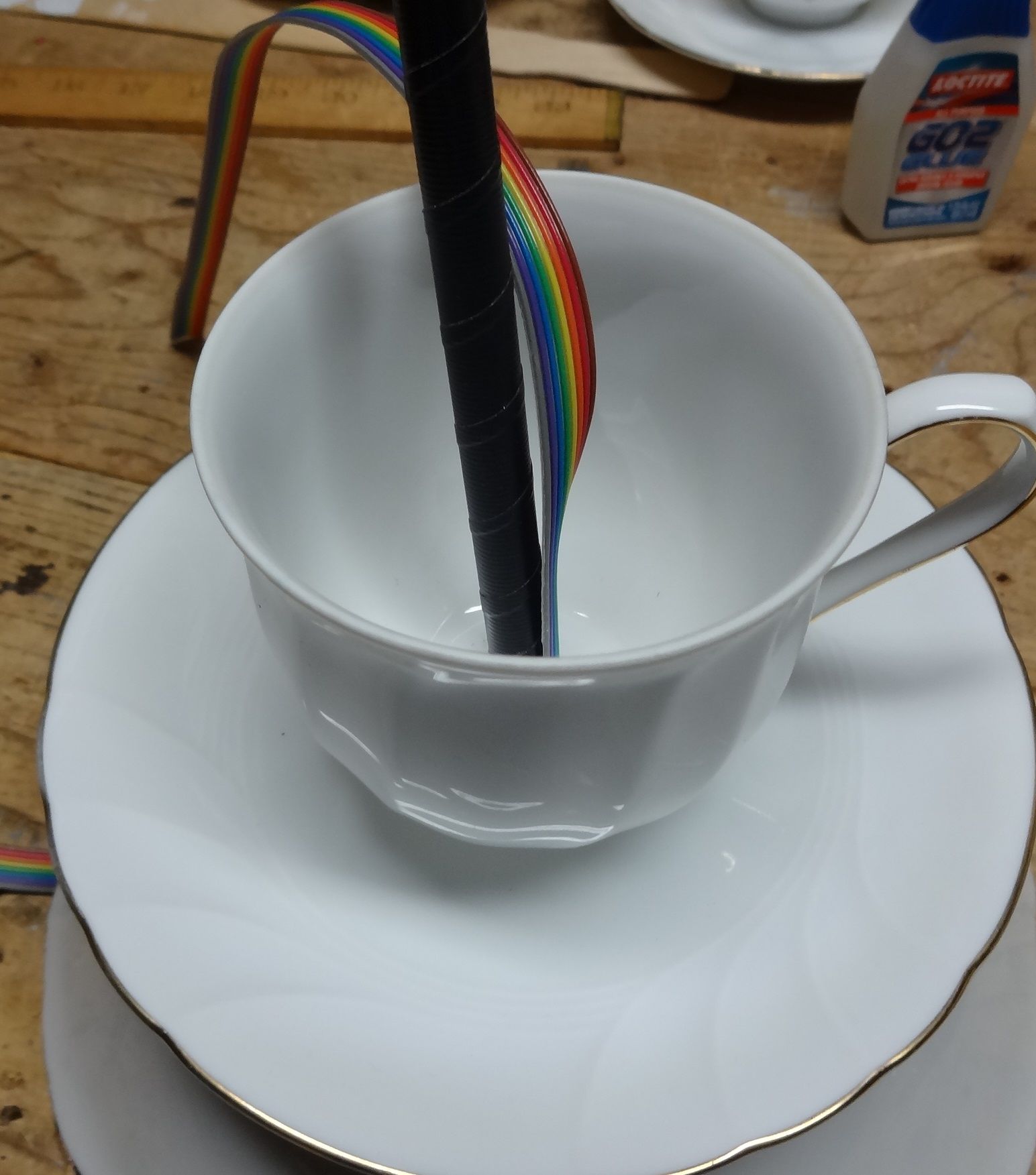 Tea Cup Lamp, Coffee Cup Lamp : 13 Steps (with Pictures) - Instructables