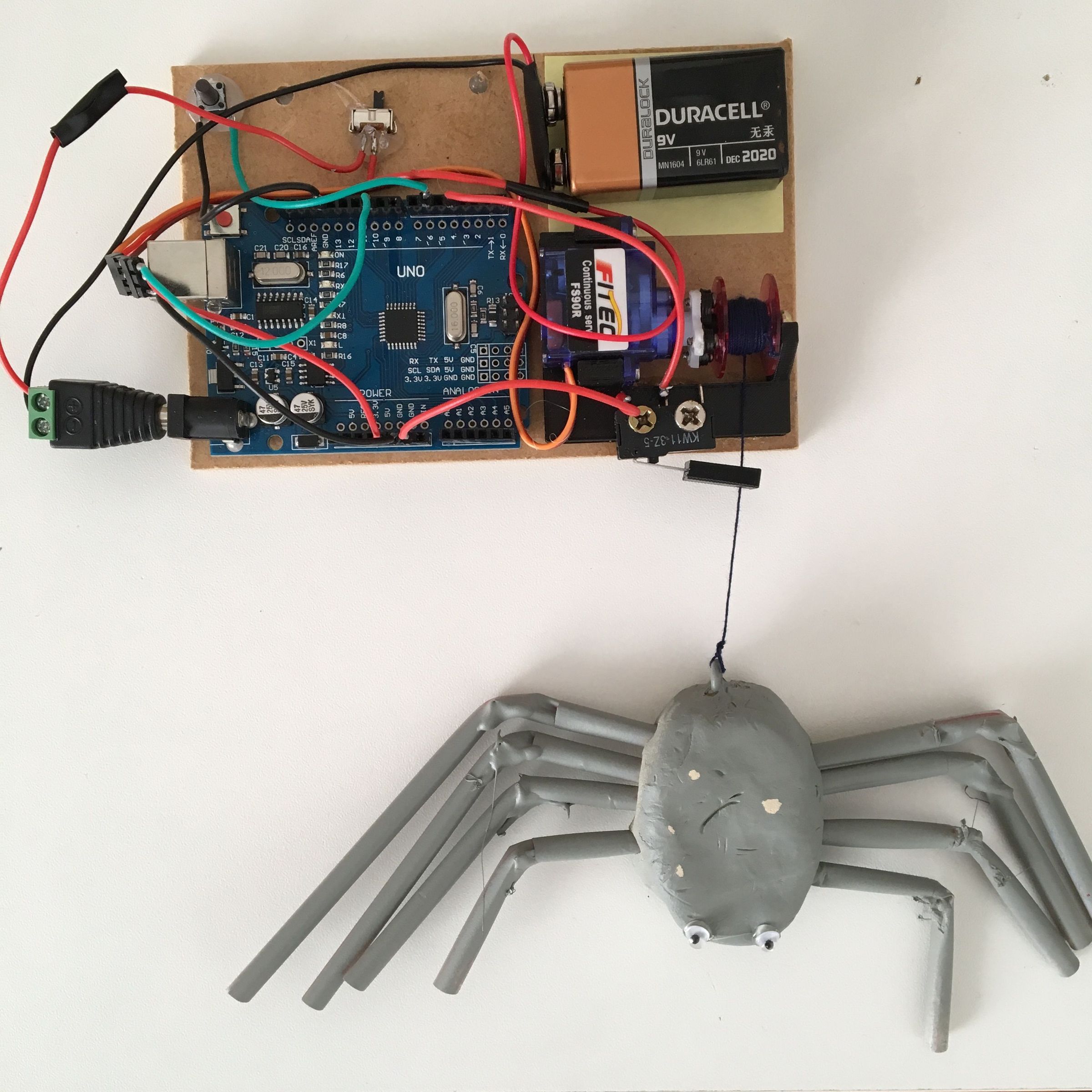 ITSY BITSY SPIDER (Arduino) : 5 Steps - Instructables