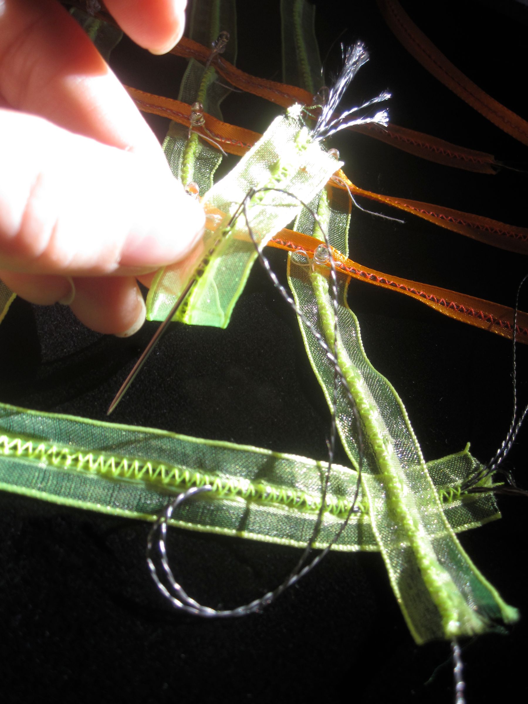 Flexible LED ETextile Ribbon Array : 6 Steps (with Pictures ...