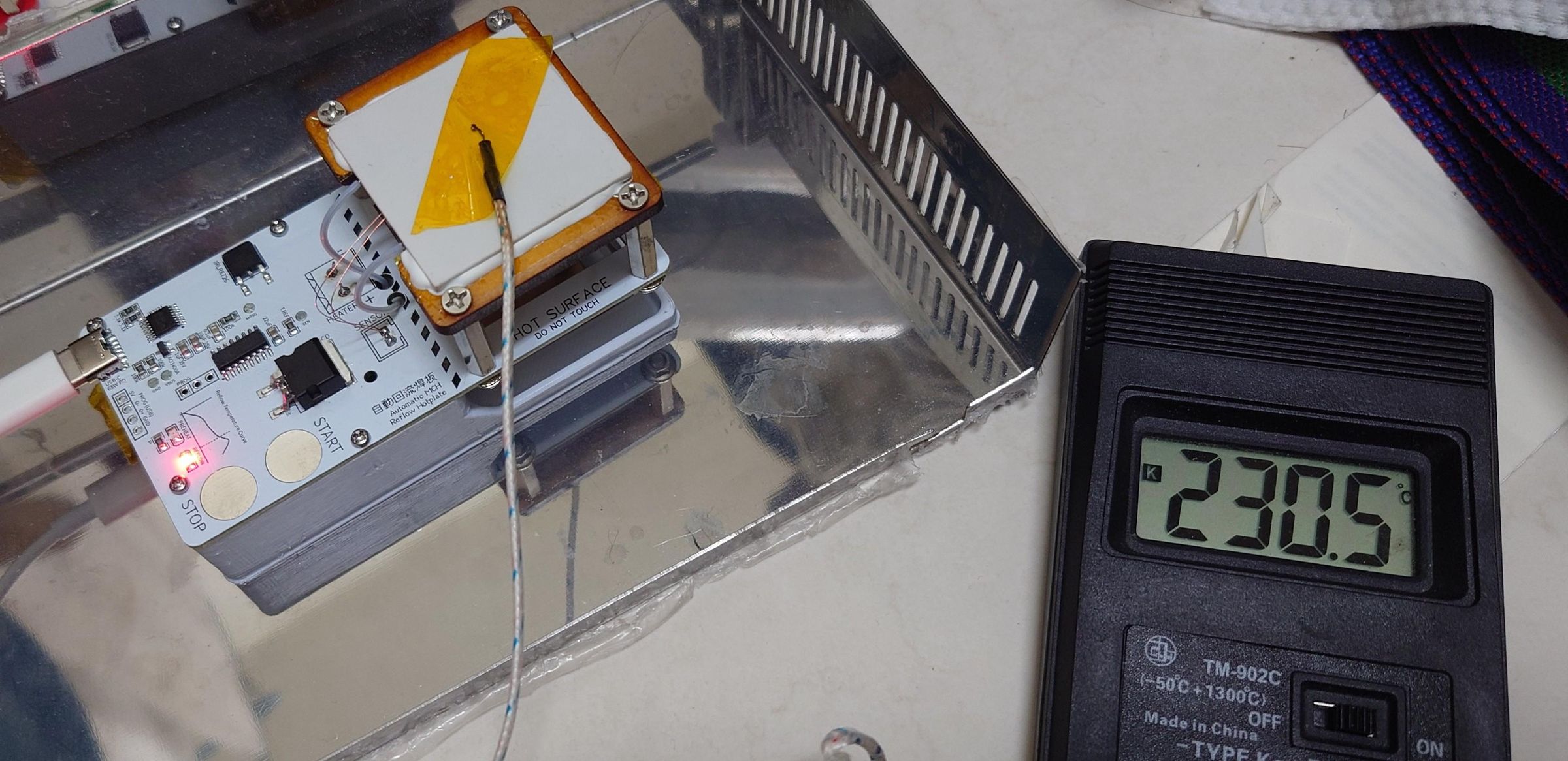 Instructions | DIY USB-PD Powered MCH Automatic Reflow Hotplate | Hackaday.io