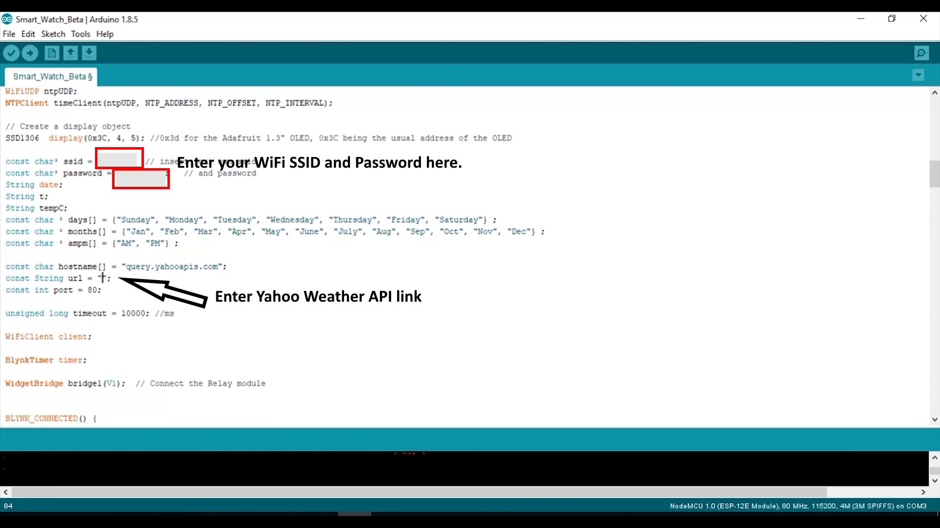 Make a DIY Smartwatch Using ESP8266 : 7 Steps (with Pictures ...