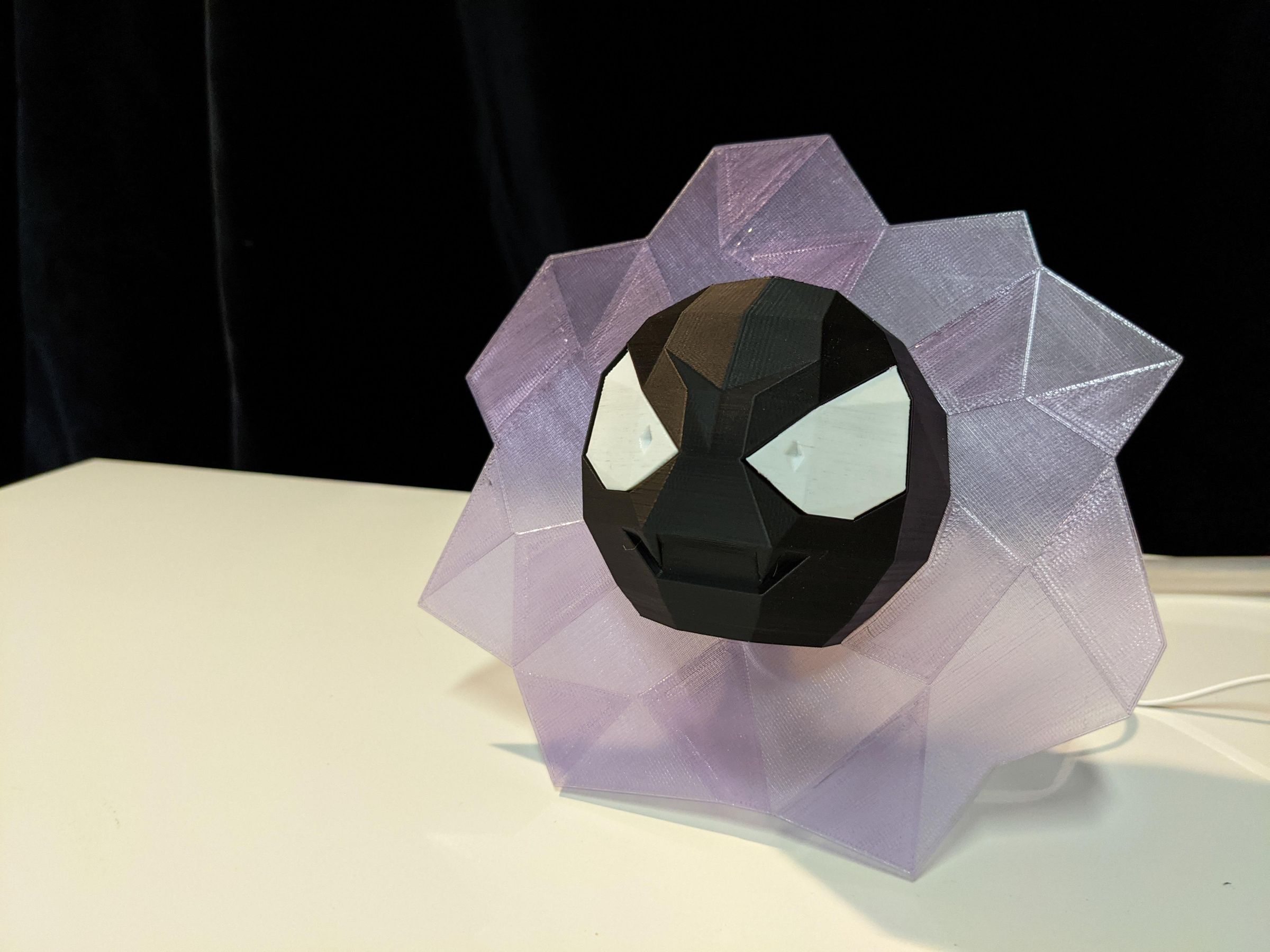 Gastly Low Poly Vapor Decoration : 3 Steps (with Pictures) - Instructables