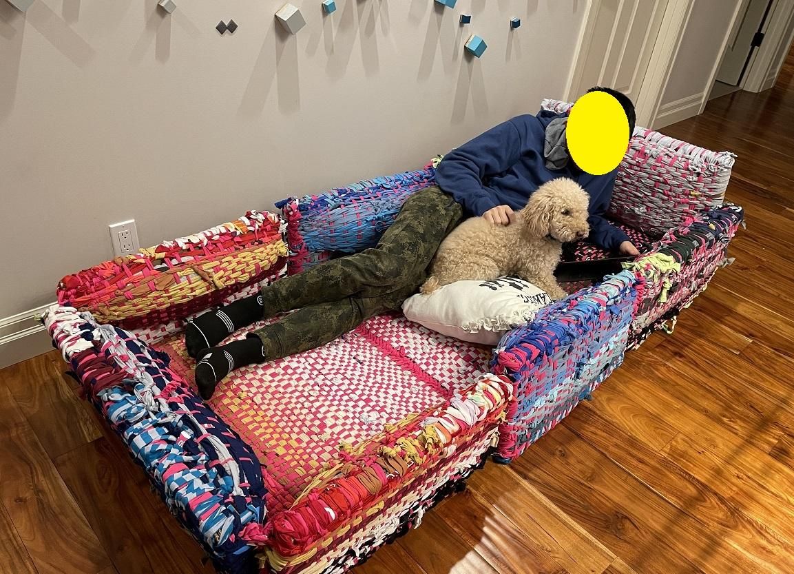 Cozy Upcycled Human Dog Bed : 5 Steps (with Pictures) - Instructables