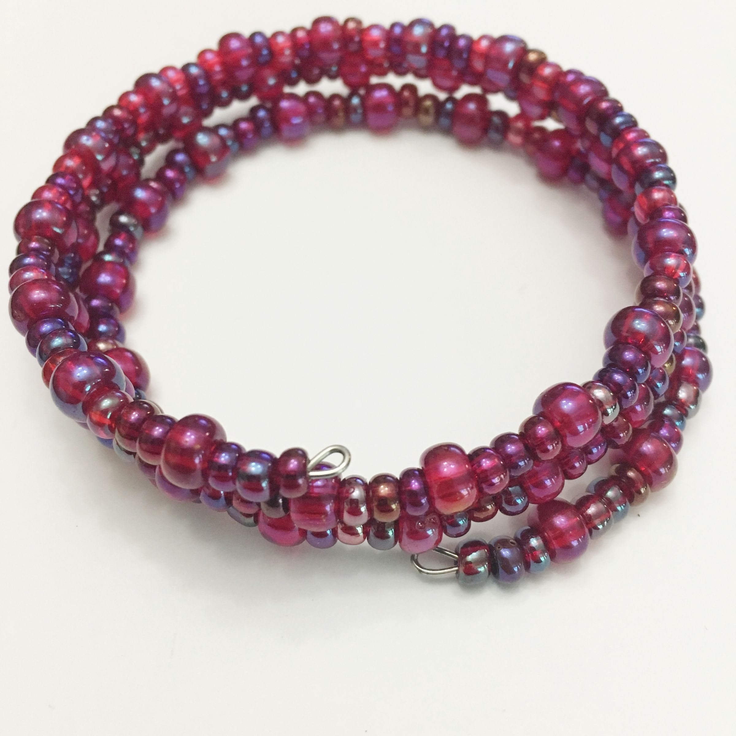 Beaded Memory Wire Cuff : 5 Steps (with Pictures) - Instructables