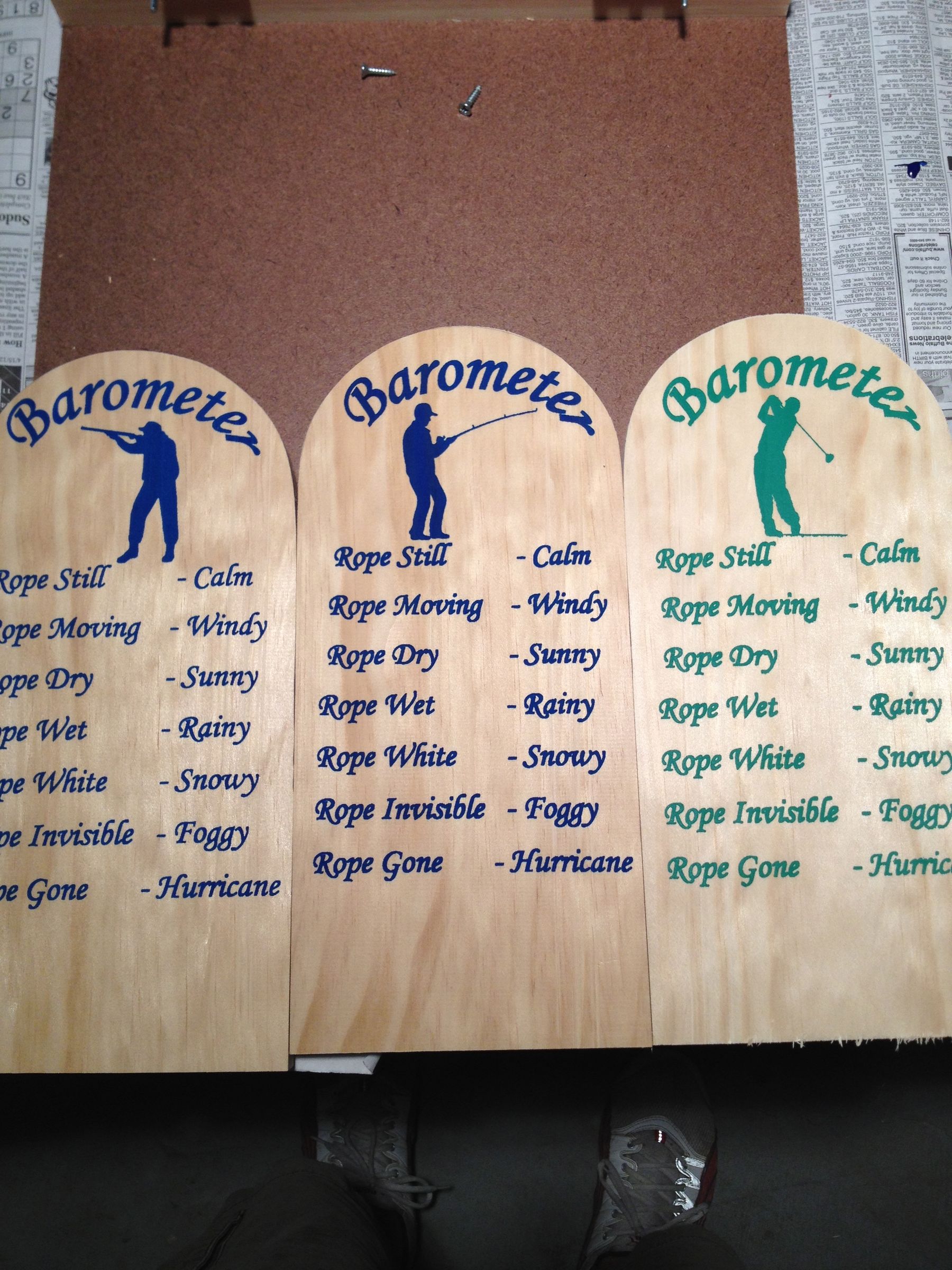 Humorous Rope Barometer : 5 Steps (with Pictures) - Instructables