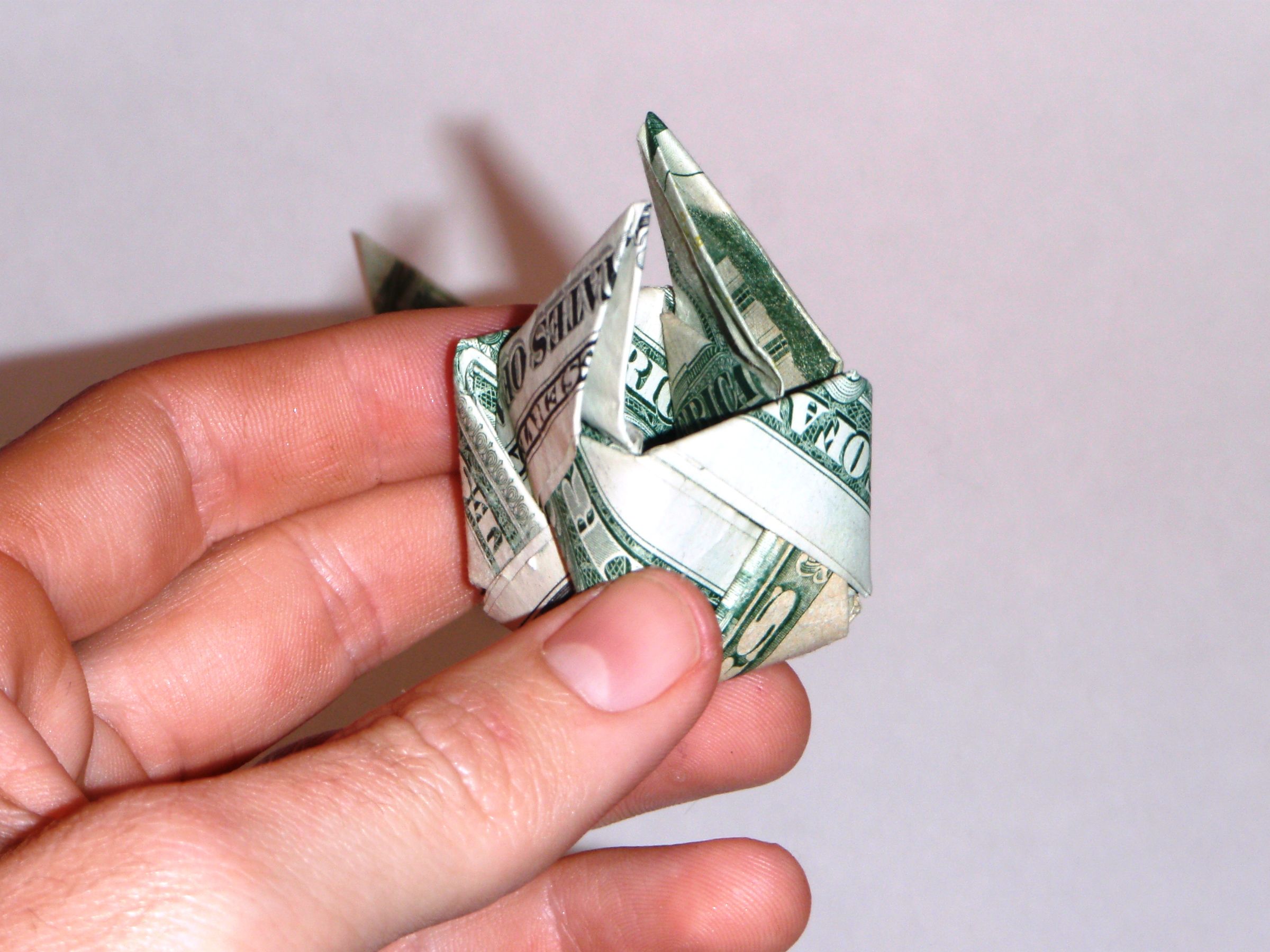 Dollar Bill Origami Cube : 5 Steps - Instructables
