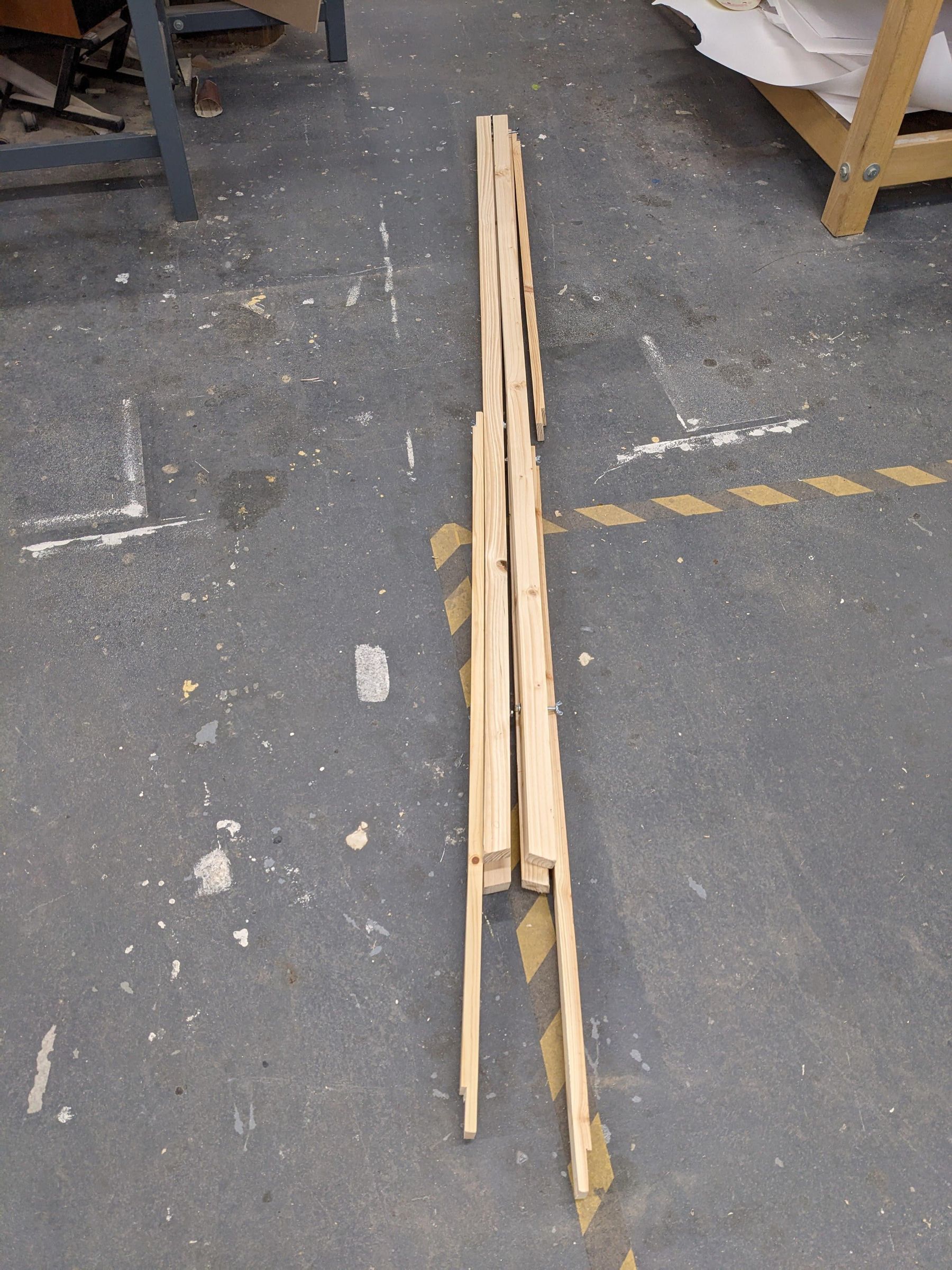 Collapsible Market Stall Using Wood and M6 Bolts. : 8 Steps - Instructables