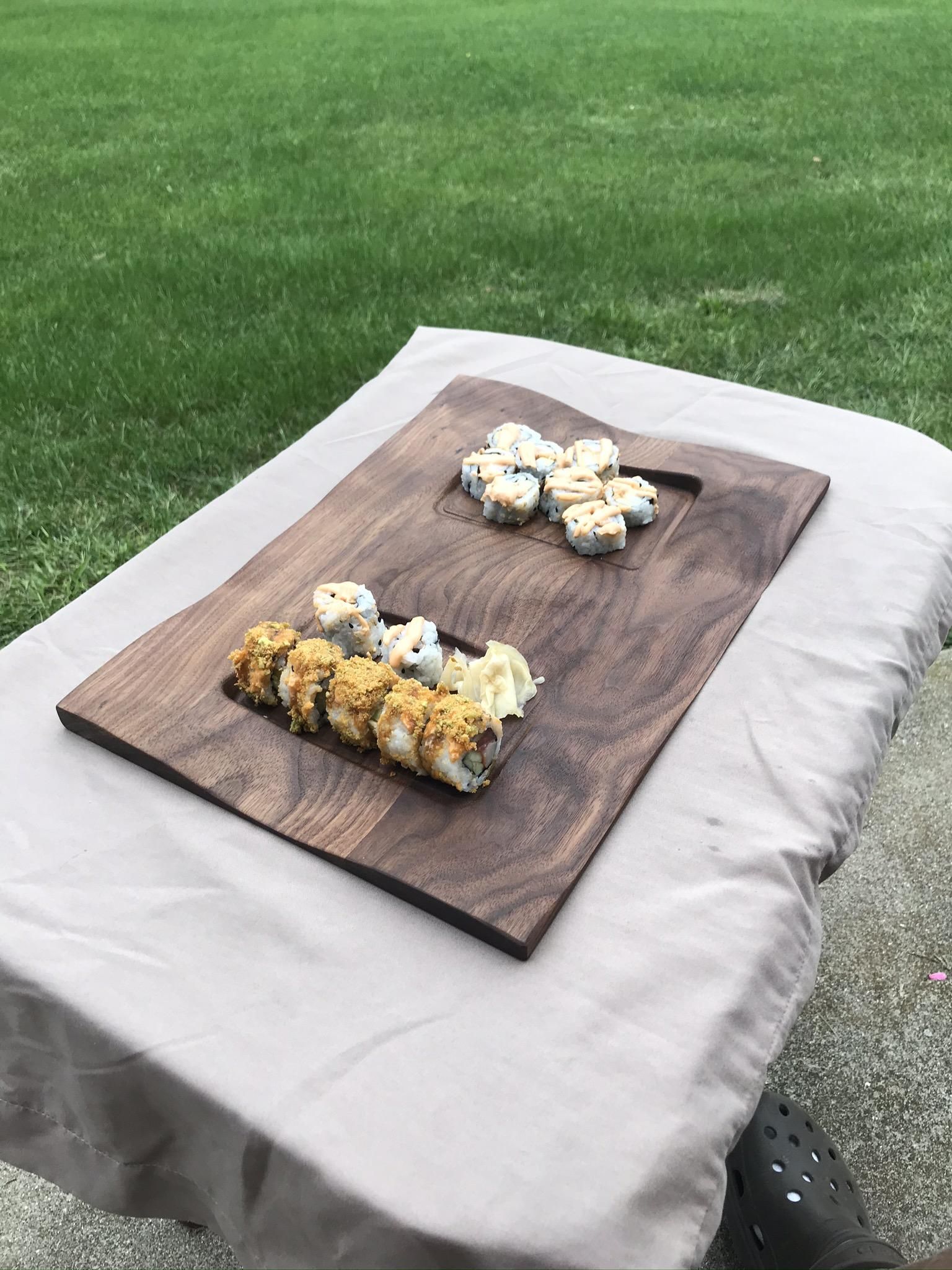 CNC WAVE Sushi Board : 7 Steps (with Pictures) - Instructables