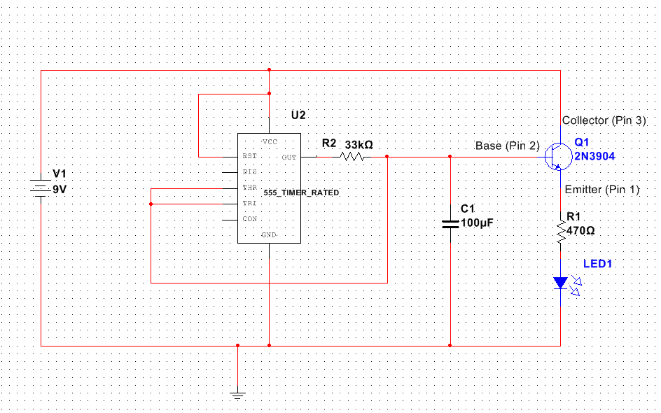 Throbbing/Fading/Flashing LED With 555 Timer : 7 Steps - Instructables