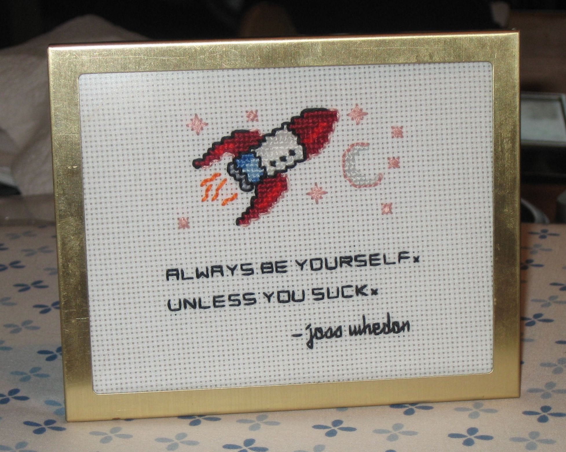 How to Frame a Cross Stitch : 7 Steps (with Pictures) - Instructables
