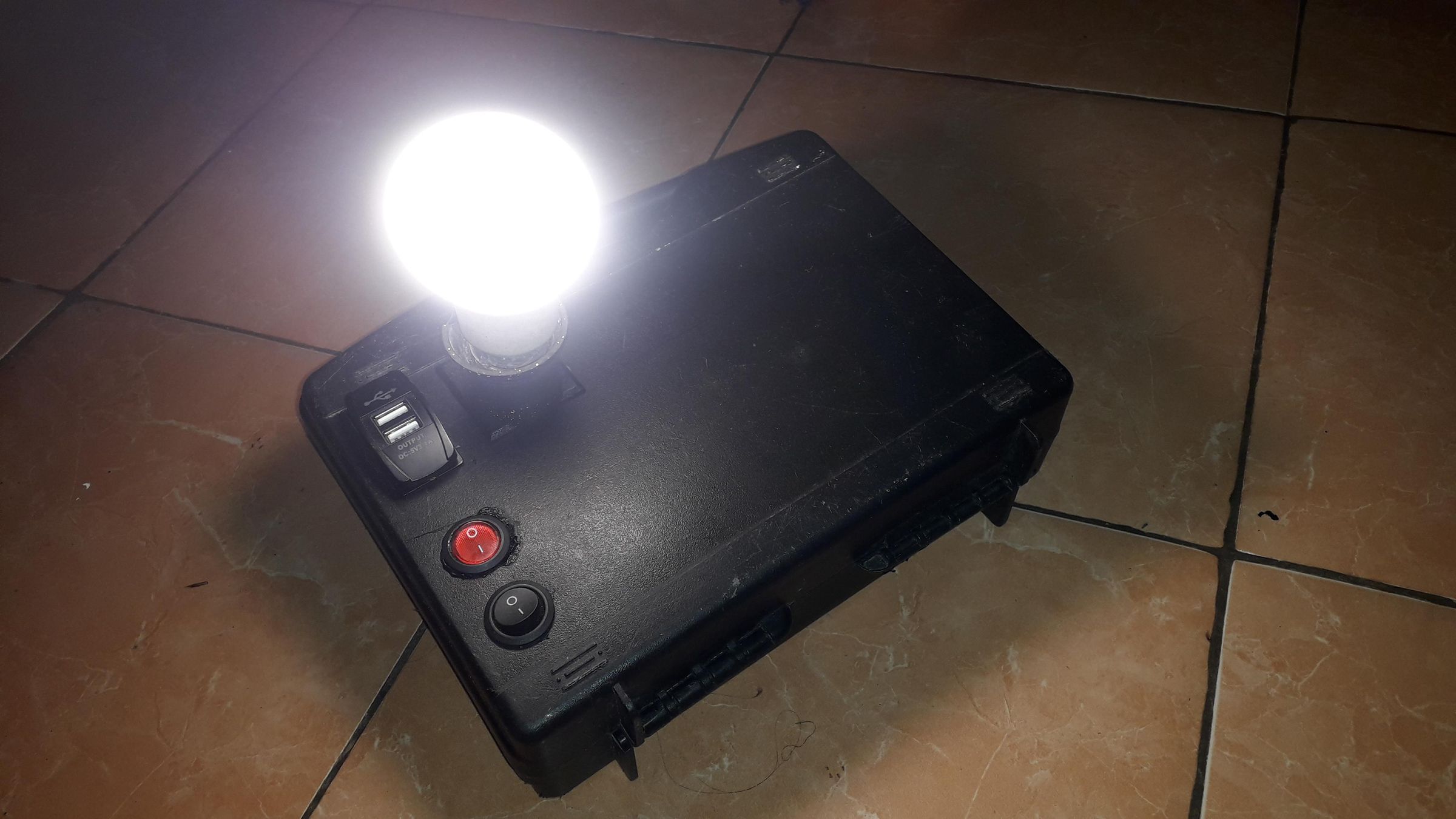 DIY Portable Power Box for Camping Using Cheap Components : 12 Steps ...
