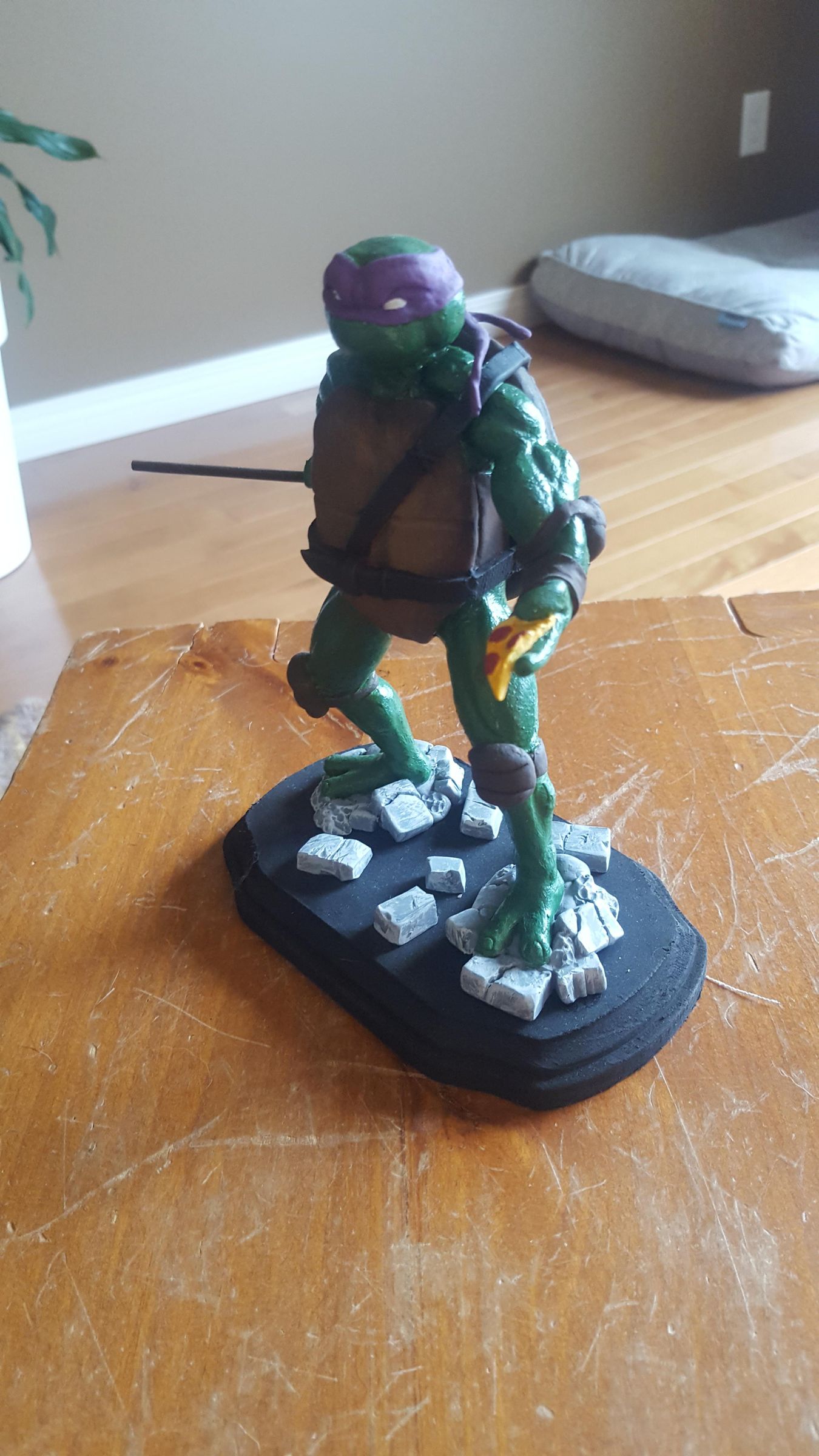 How to Make a Figurine Using Clay (Ninja Turtle) : 9 Steps (with ...