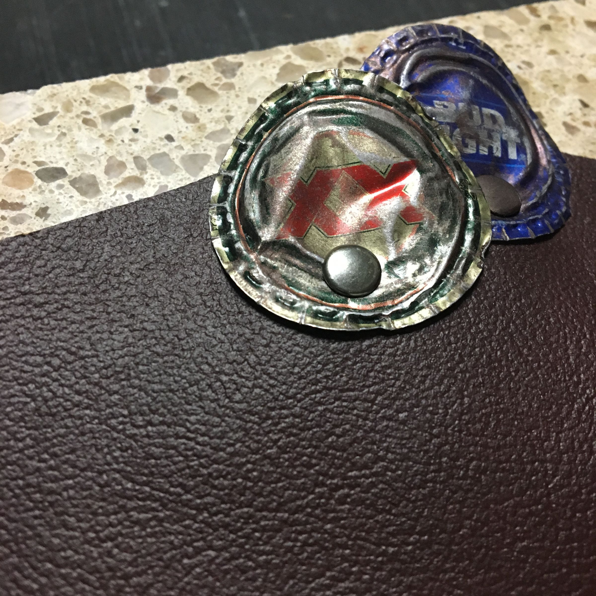 Bottle Cap Armored Bracer for Zombie Protection : 11 Steps (with ...