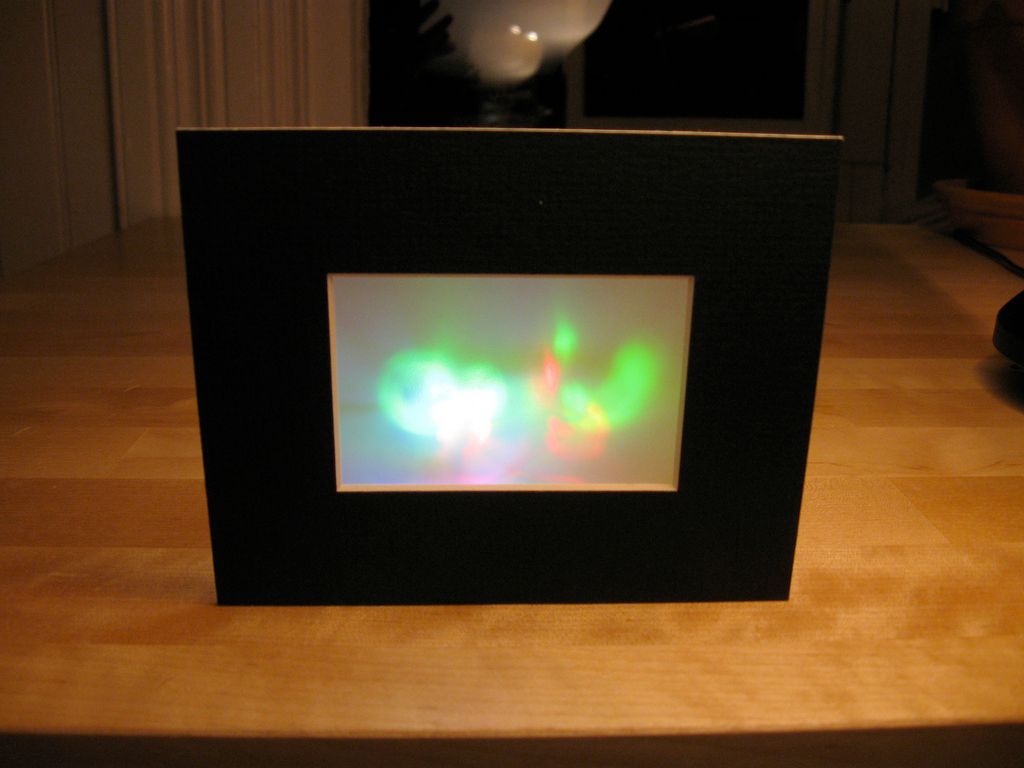 Framed Color Changing LED Art : 10 Steps (with Pictures) - Instructables