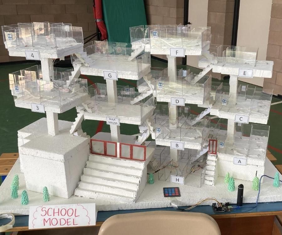 Interactive School Model : 5 Steps - Instructables
