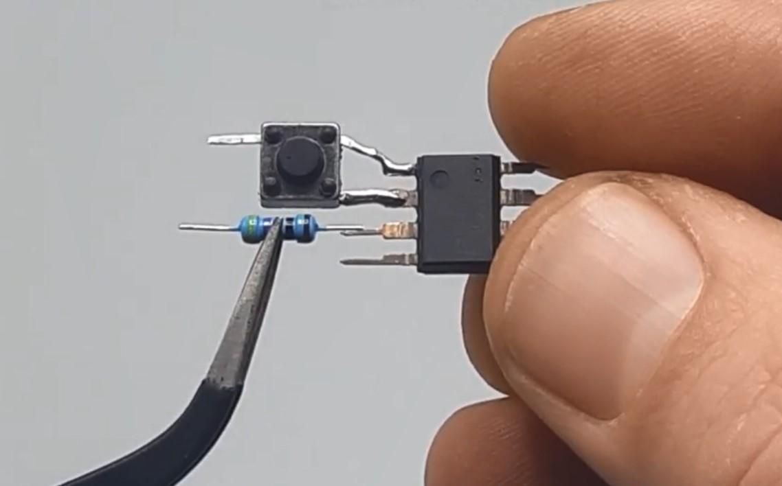 Simple Click on Click Off Circuit : 6 Steps (with Pictures) - Instructables