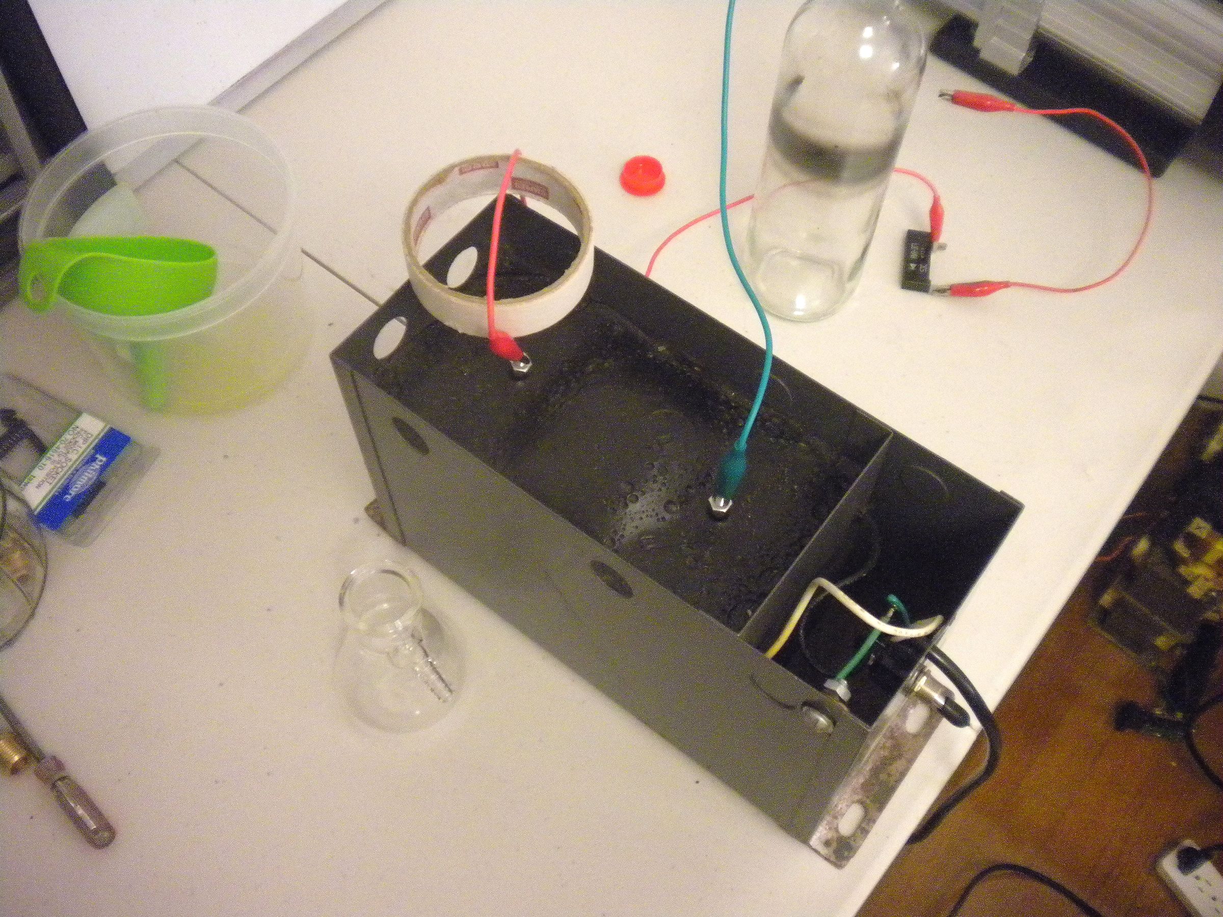 DIY Electron Accelerator: a Cathode Ray Tube in a Wine Bottle : 13 ...