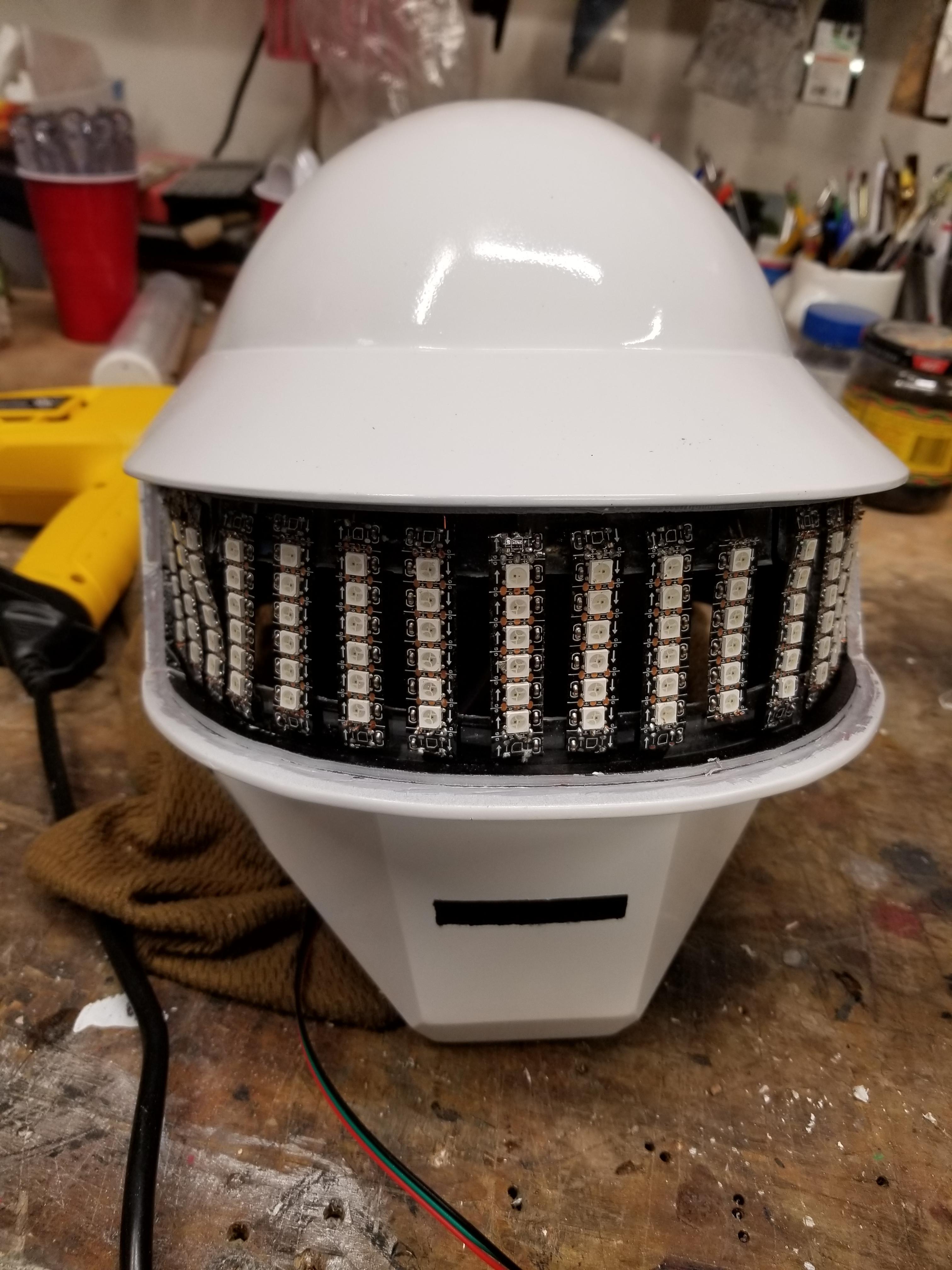 The Complete Daft Punk Helmet Build (Arduino Style) : 7 Steps (with ...
