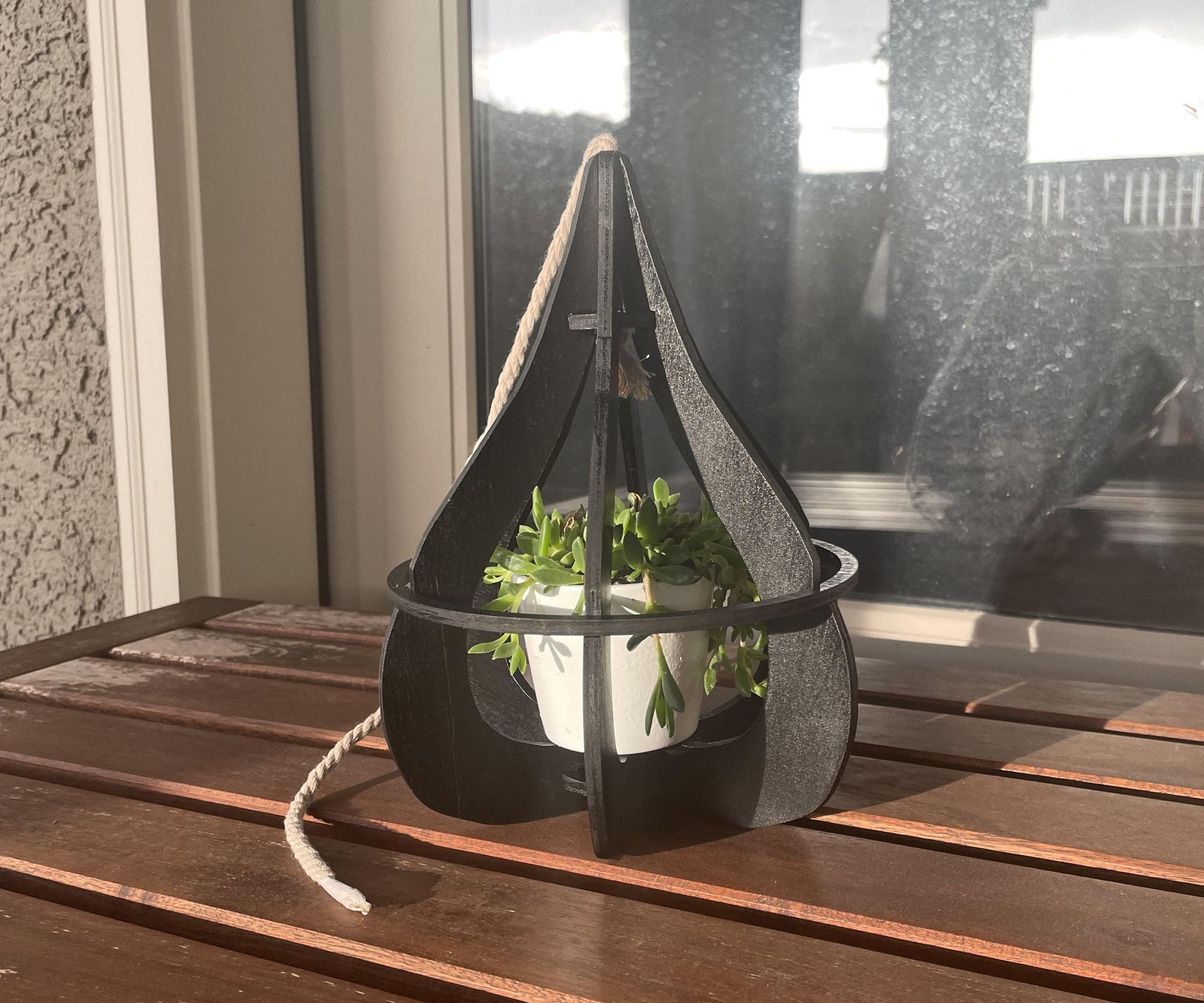 Laser Cut Hanging Planter : 12 Steps - Instructables