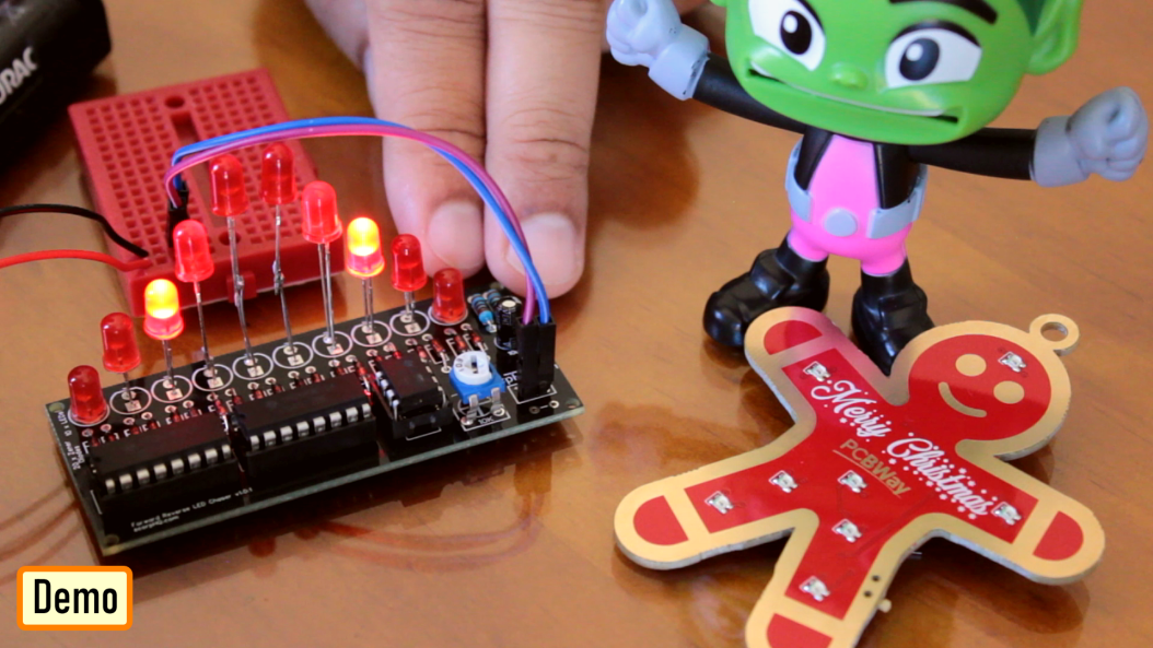 LED Chaser Circuits Using IC4017 and Arduino : 11 Steps (with Pictures ...