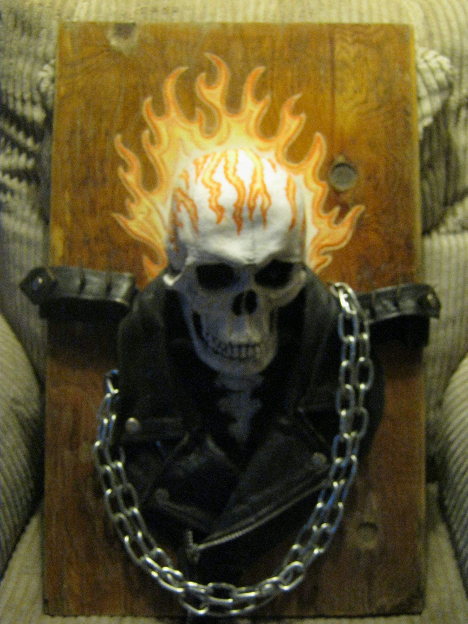 Ghost Rider 3D Art - Instructables