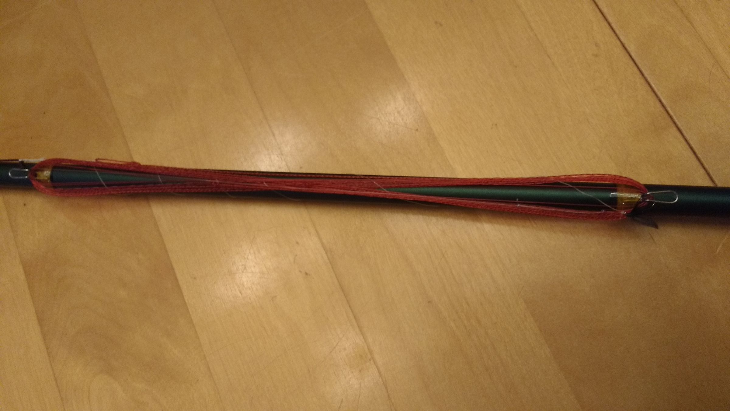 Tenkara Fishing Rod Line Keeper/Line Management Solution : 6 Steps ...