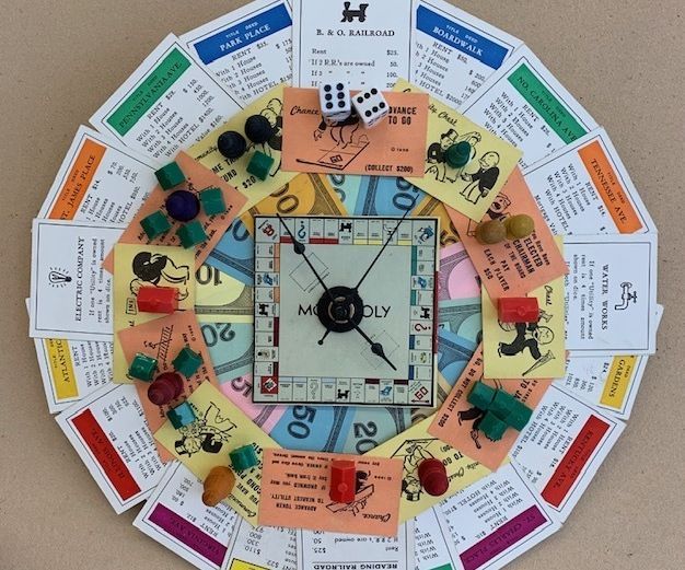 MONOPOLY CLOCK : 5 Steps - Instructables