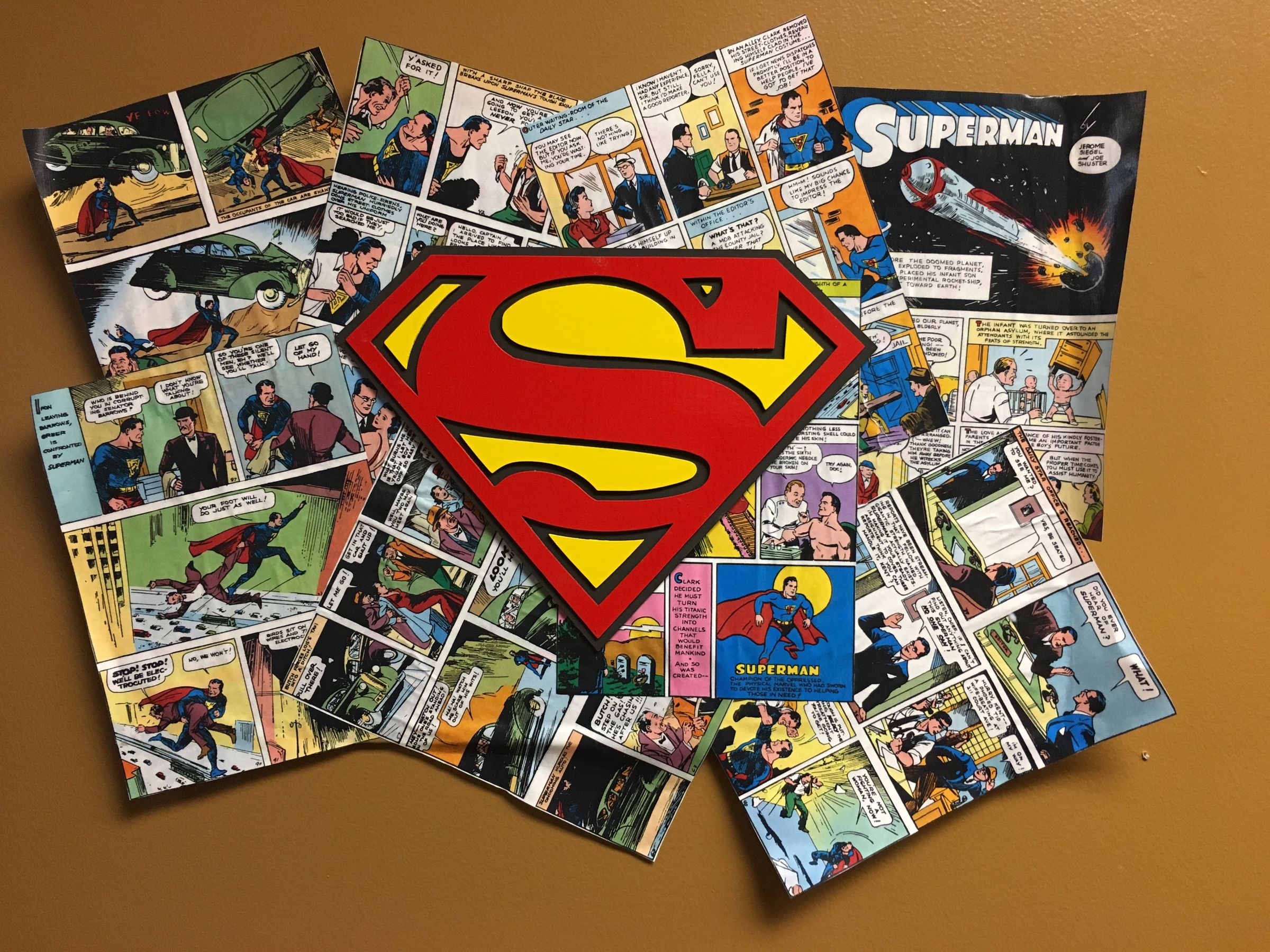 Cardboard Comic Superhero Collage : 7 Steps (with Pictures) - Instructables