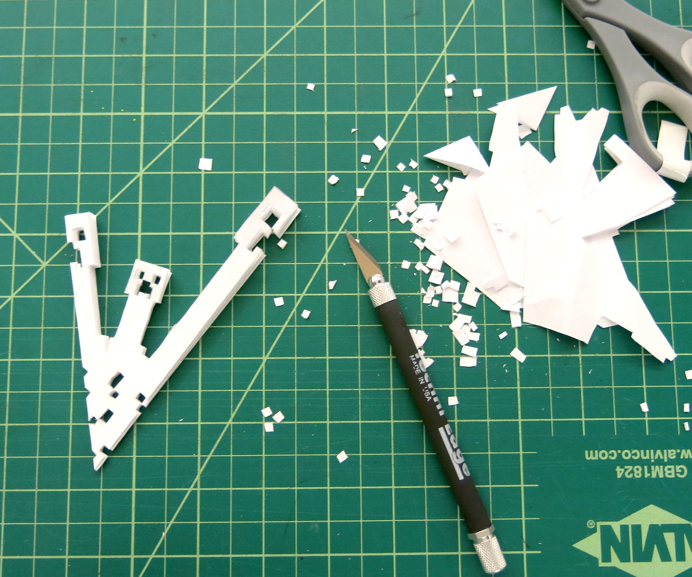 Minecraft Paper Snowflakes : 4 Steps (with Pictures) - Instructables
