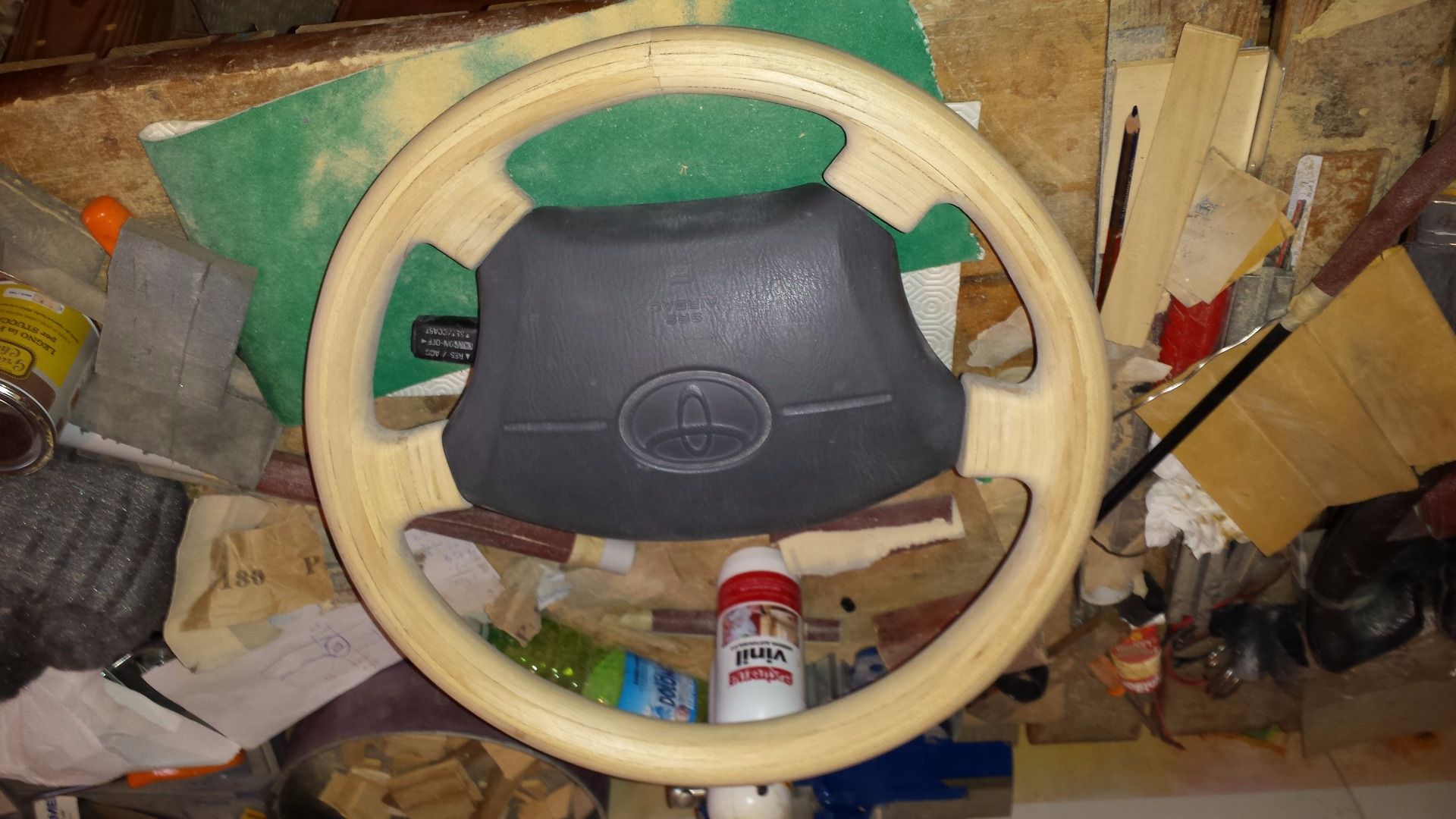 Rebuild a Steering Wheel With Wood : 15 Steps (with Pictures ...