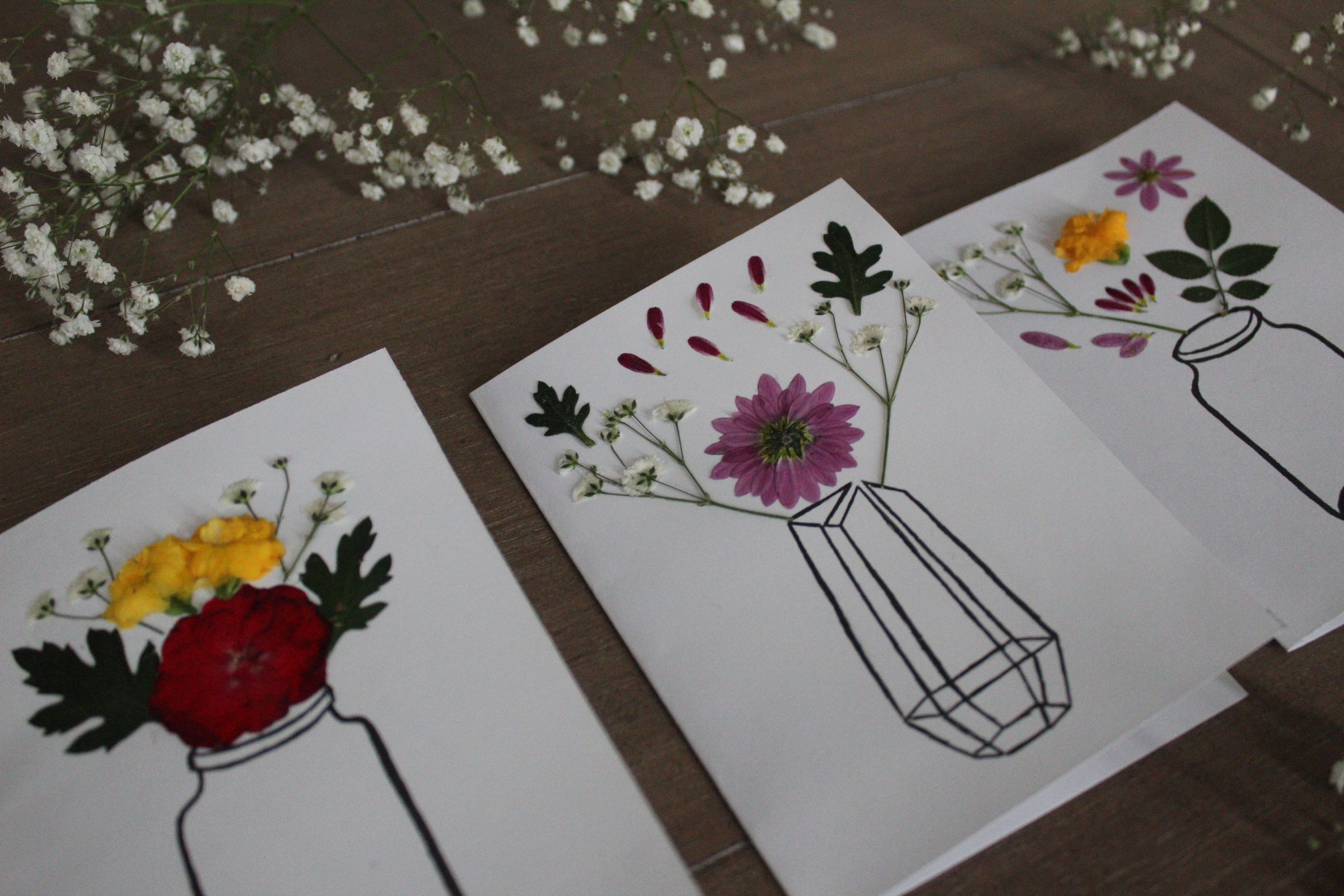 DIY Pressed Flower Card : 7 Steps (with Pictures) - Instructables