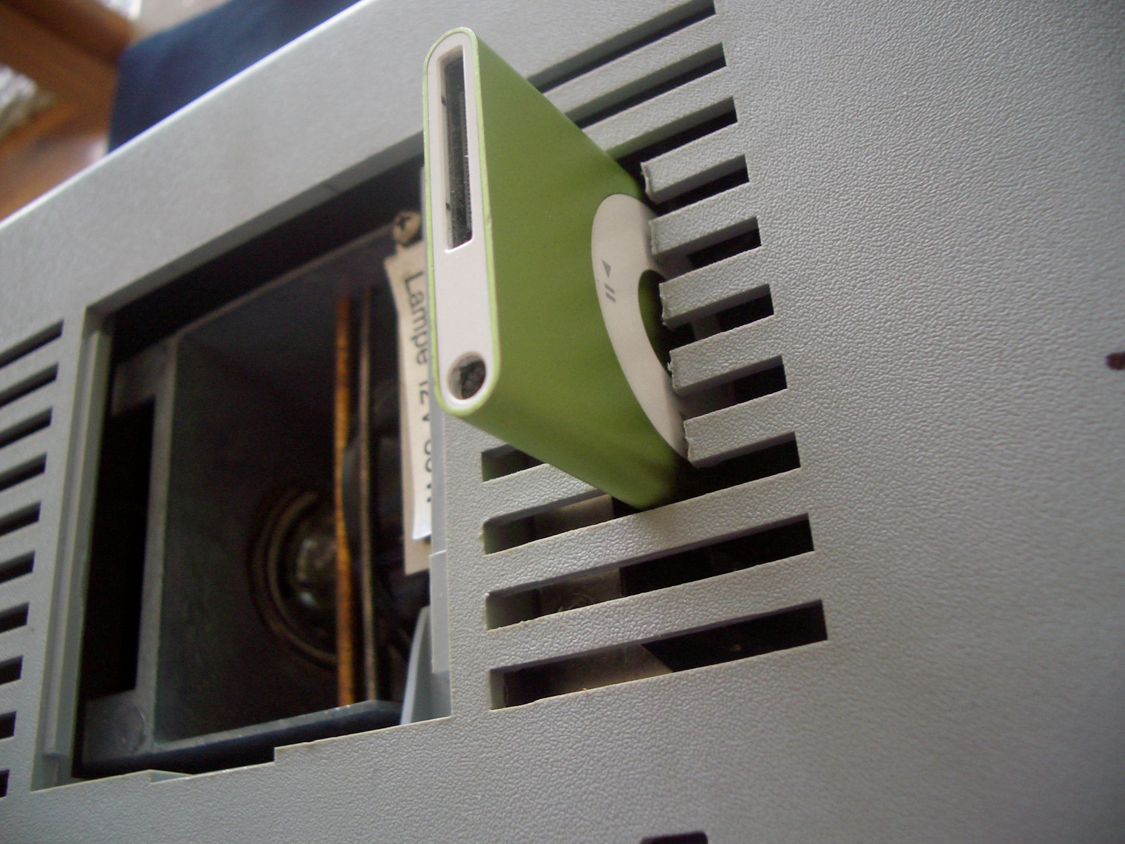 $6 Ipod Nano Projector : 3 Steps (with Pictures) - Instructables