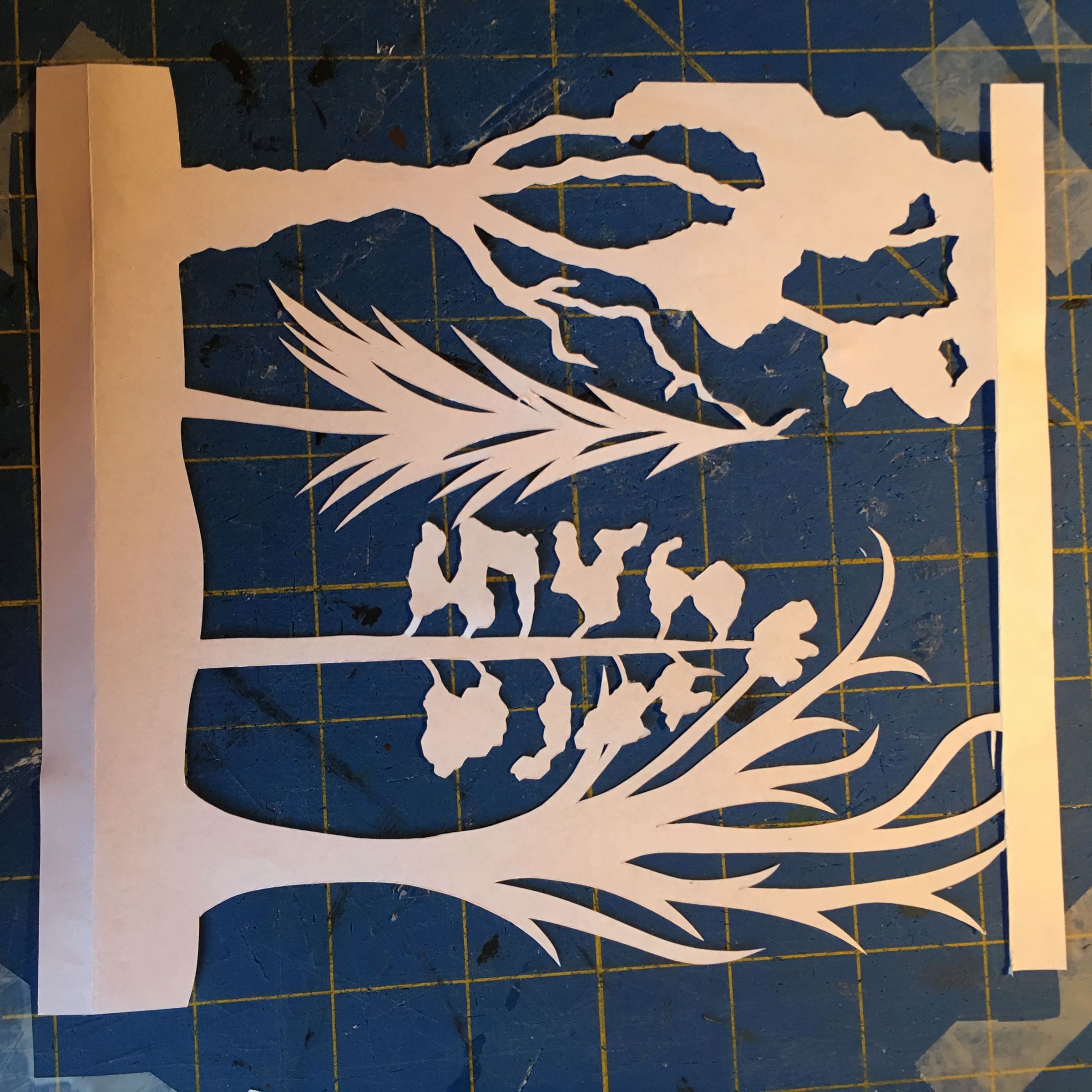 Lord of the Rings-themed Layer Papercutting : 10 Steps (with Pictures ...