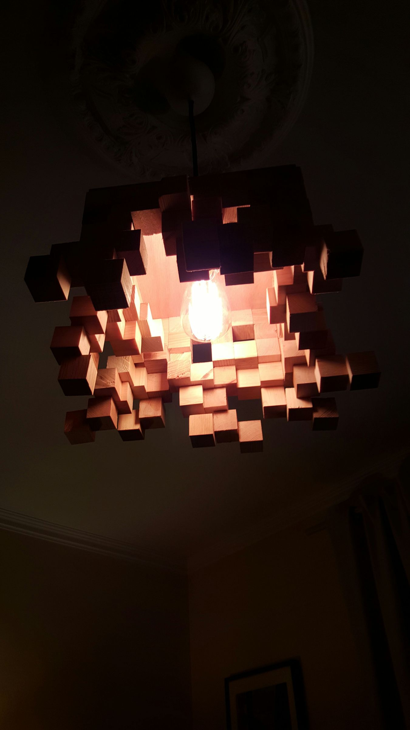 Wooden Pixel Lamp : 8 Steps (with Pictures) - Instructables