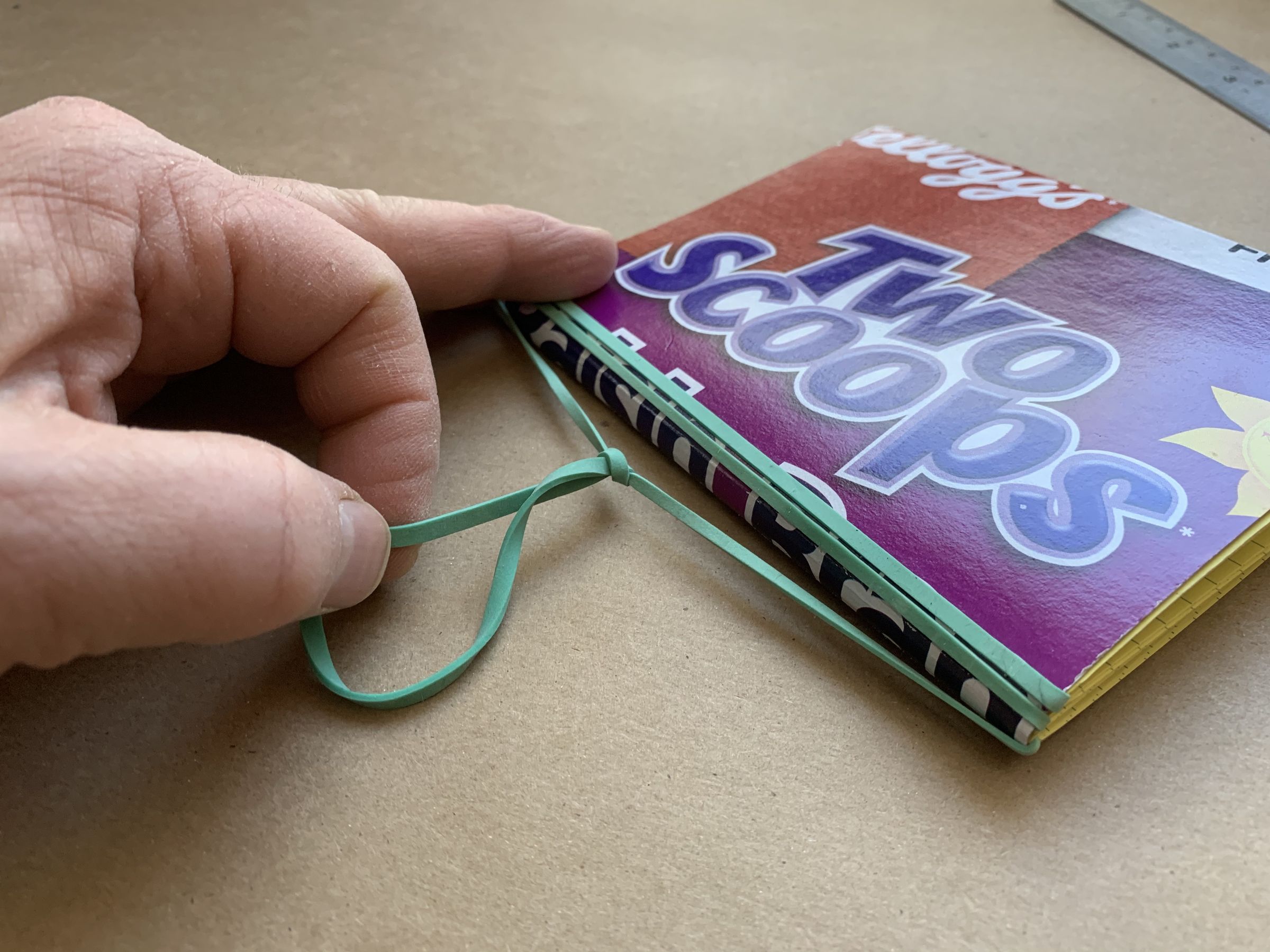 Rubber Band Bookbinding : 7 Steps (with Pictures) - Instructables
