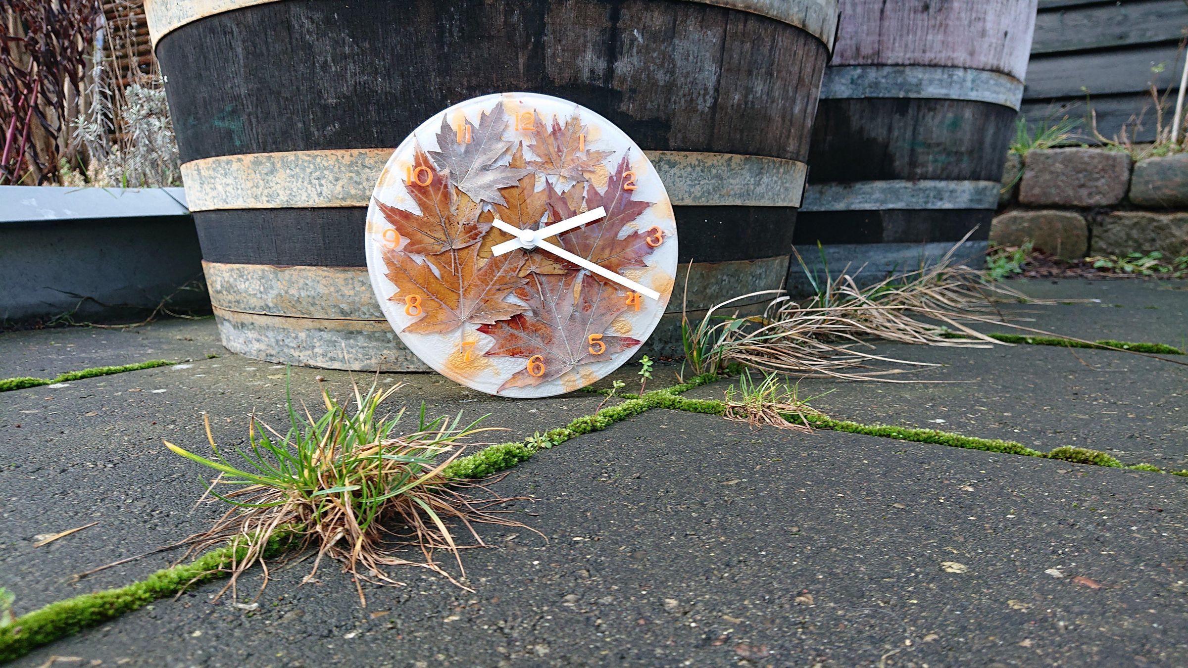 Leaf Clock : 5 Steps (with Pictures) - Instructables