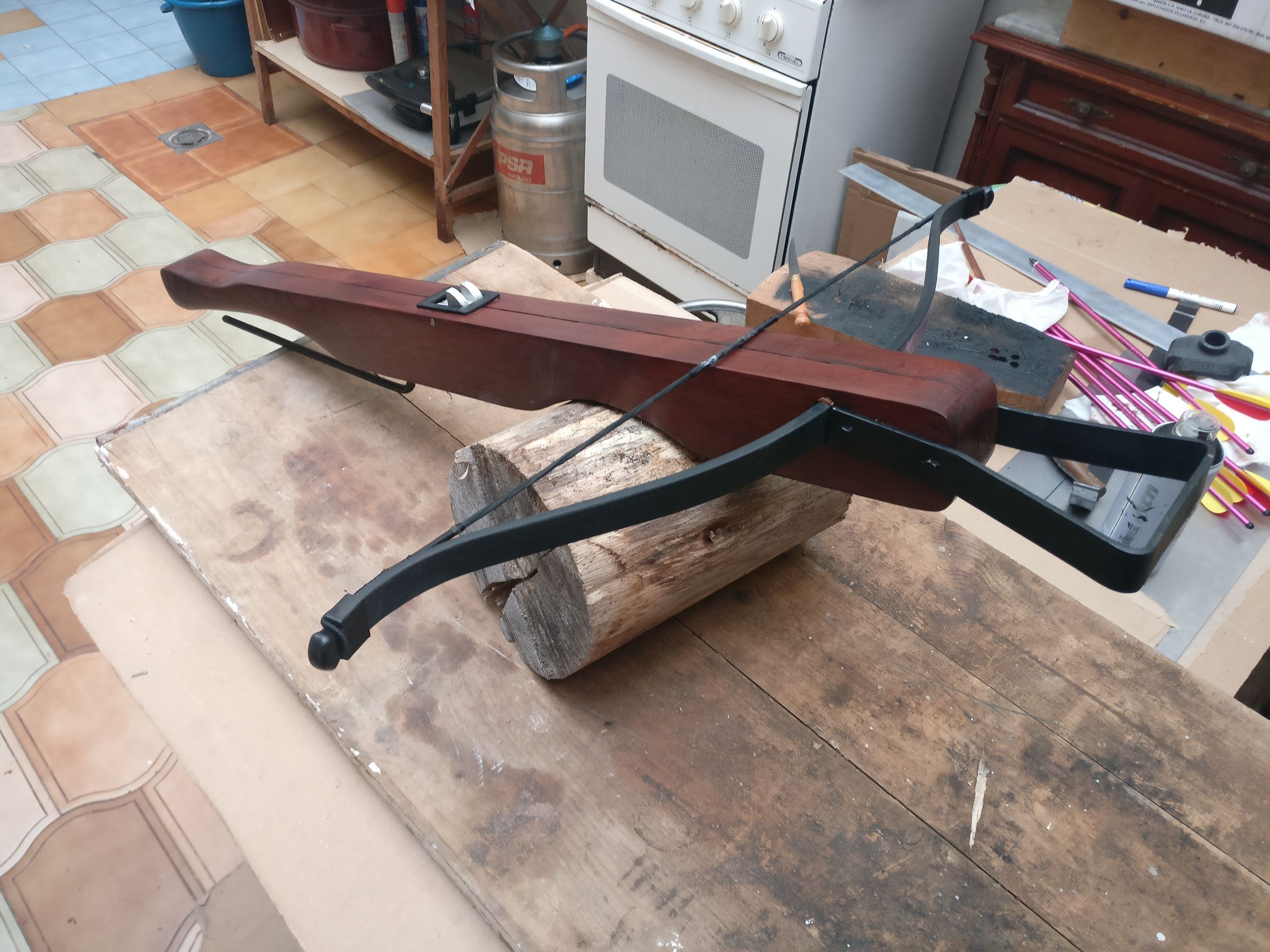 Medieval Crossbow From an Old Joist : 11 Steps - Instructables