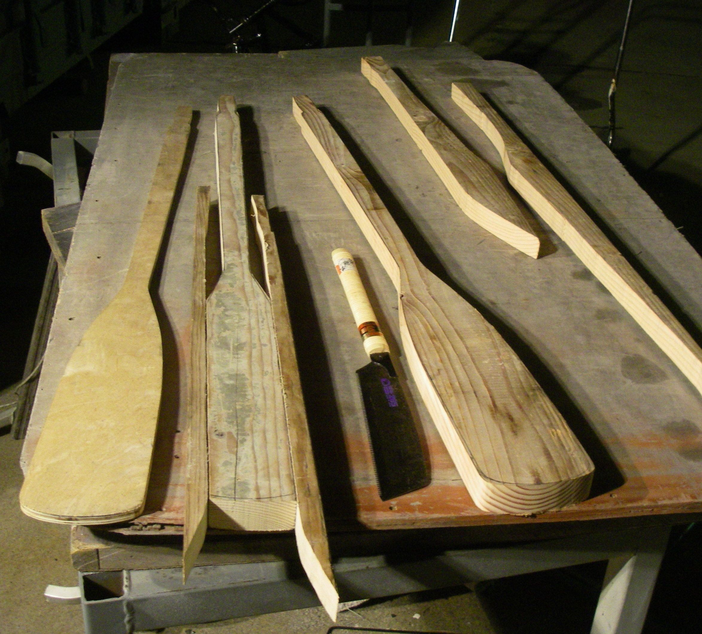 Make Oars From Two by Fours : 13 Steps (with Pictures) - Instructables