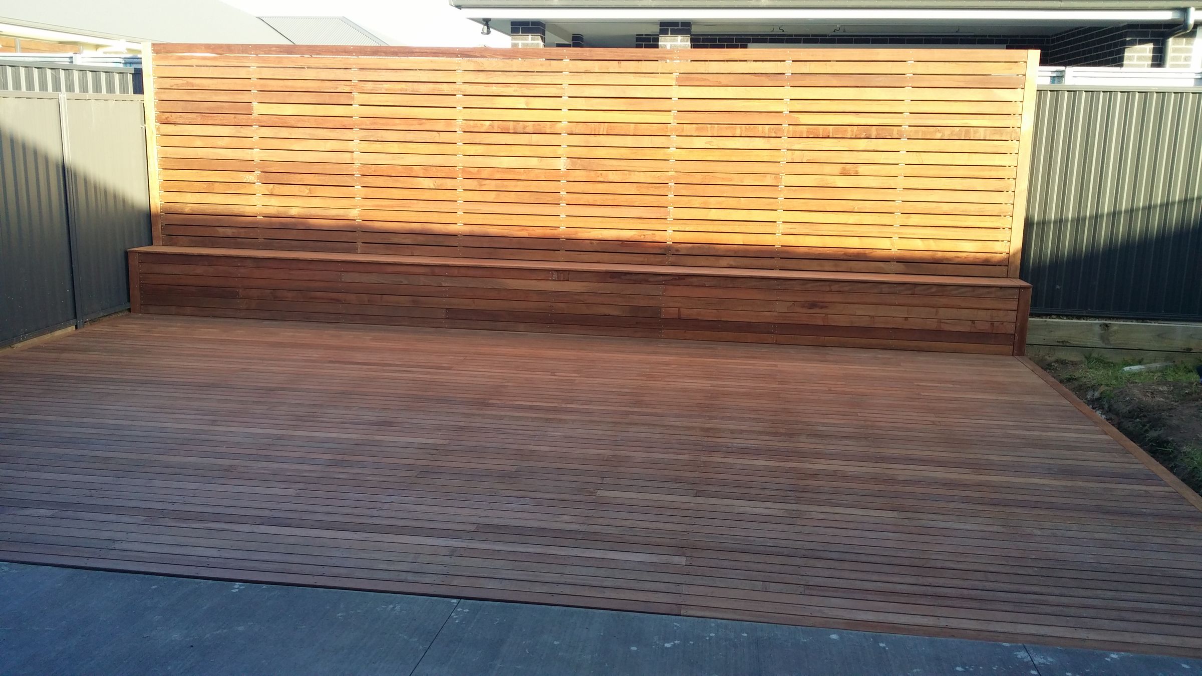 Timber Decking on Top of Concrete : 6 Steps - Instructables