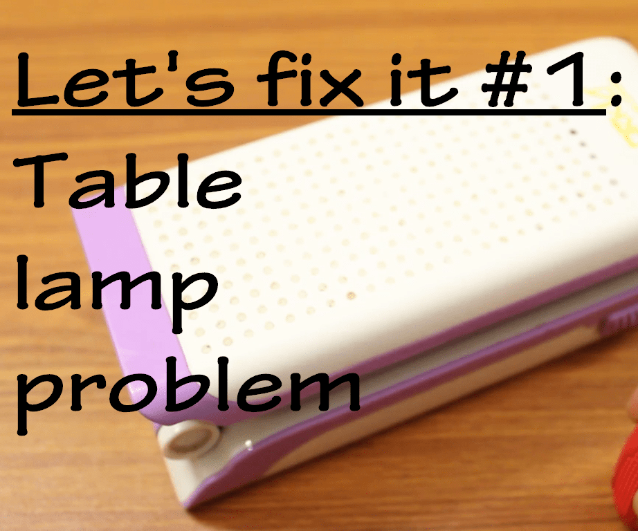 Let's Fix It: Table Lamp Problem !! : 4 Steps (with Pictures ...