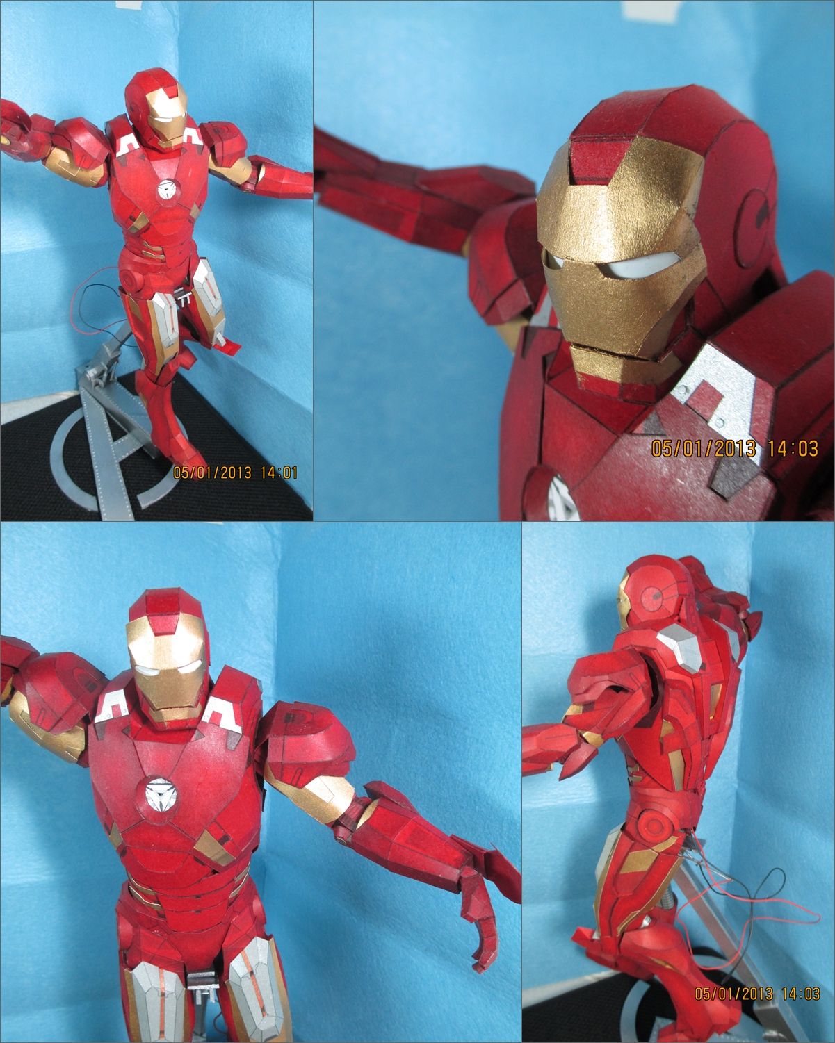 Iron Man Mark VII Papercraft - Instructables
