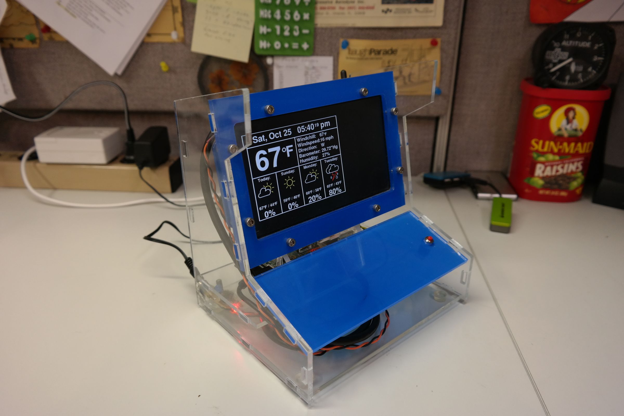 Raspberry Pi Internet Weather Station : 5 Steps (with Pictures ...