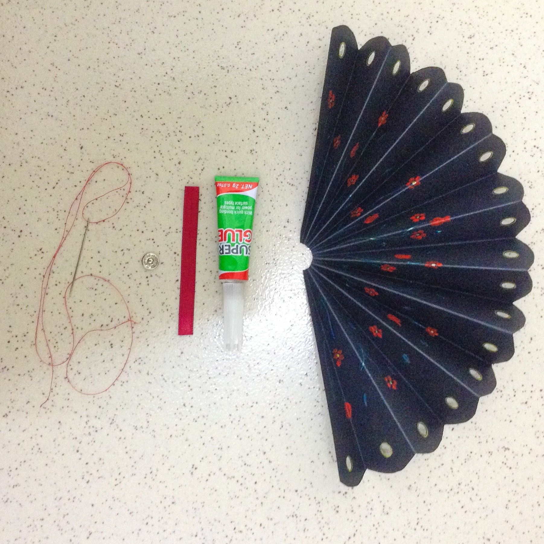 Beautiful Homemade Hand Fan : 8 Steps - Instructables