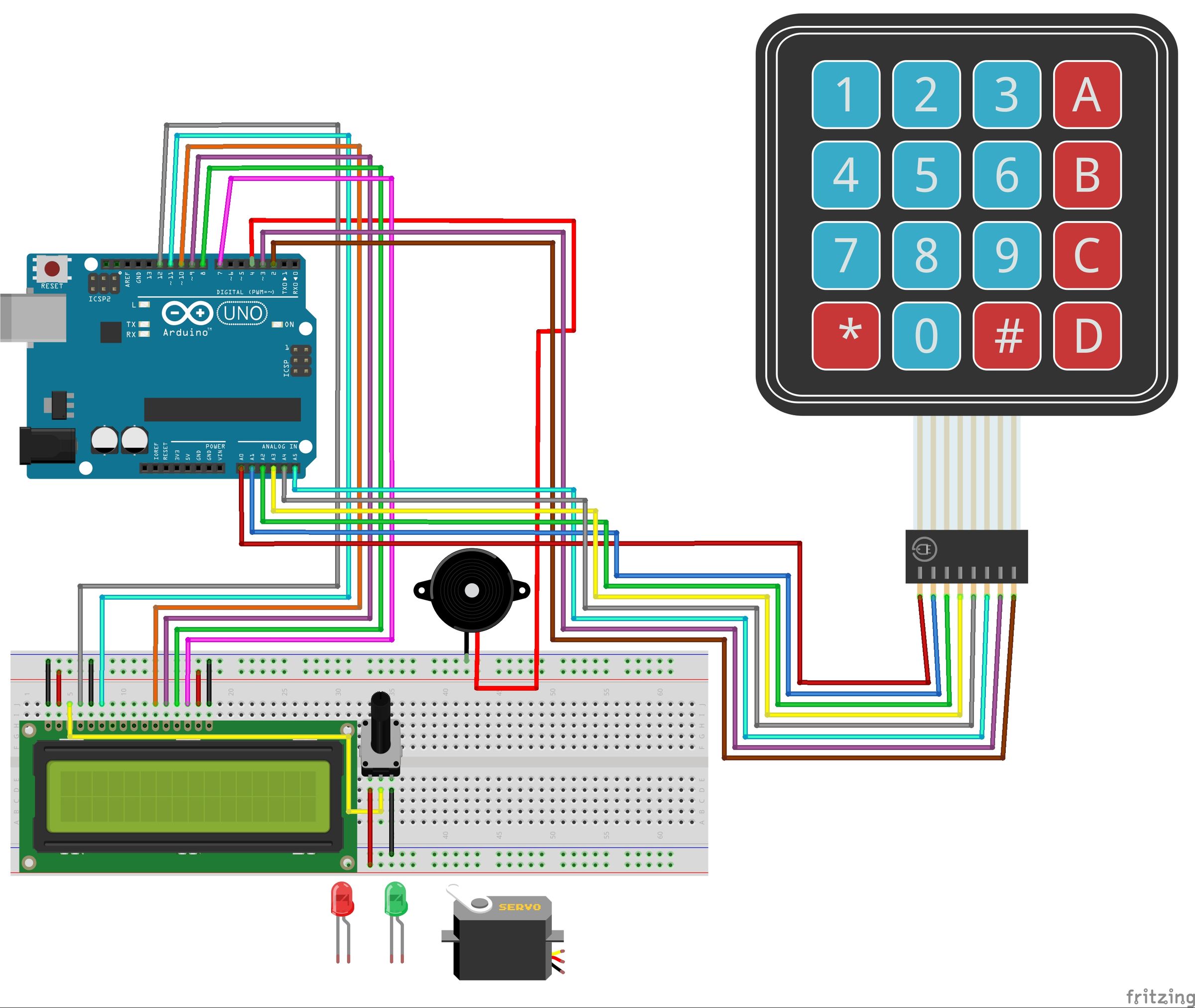 Keypad Door Lock : 7 Steps (with Pictures) - Instructables