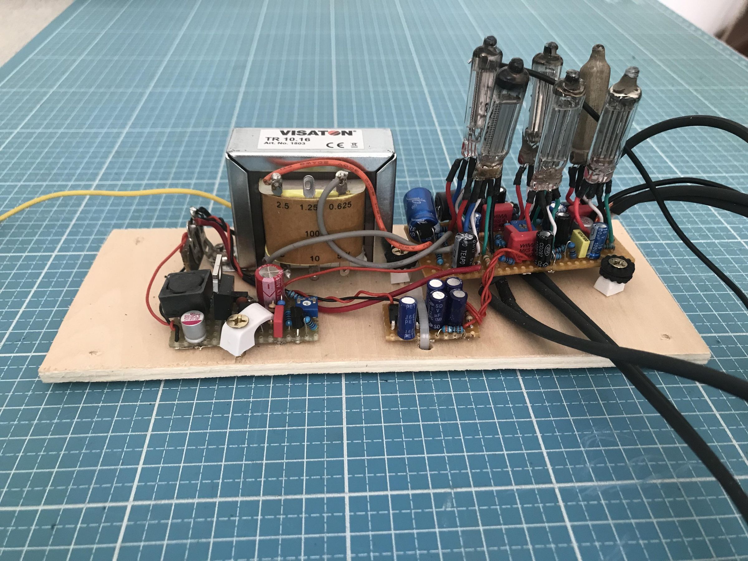 Push-pull Tube Amplifier Using Subminiature Tubes for Guitar : 6 Steps ...