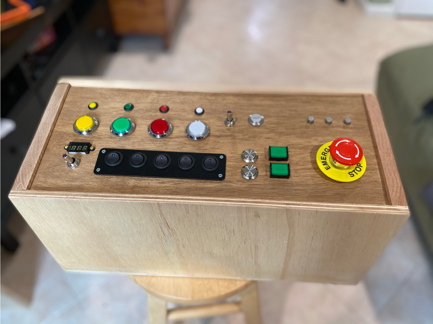 Kids Electronic Button Busy Board - Gen1 : 6 Steps (with Pictures ...