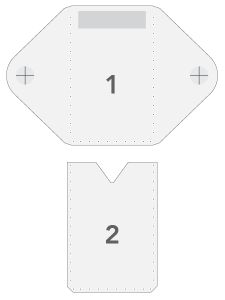 How to Carry Less Stuff - DIY Pocket Wallet and Key Holder : 3 Steps ...
