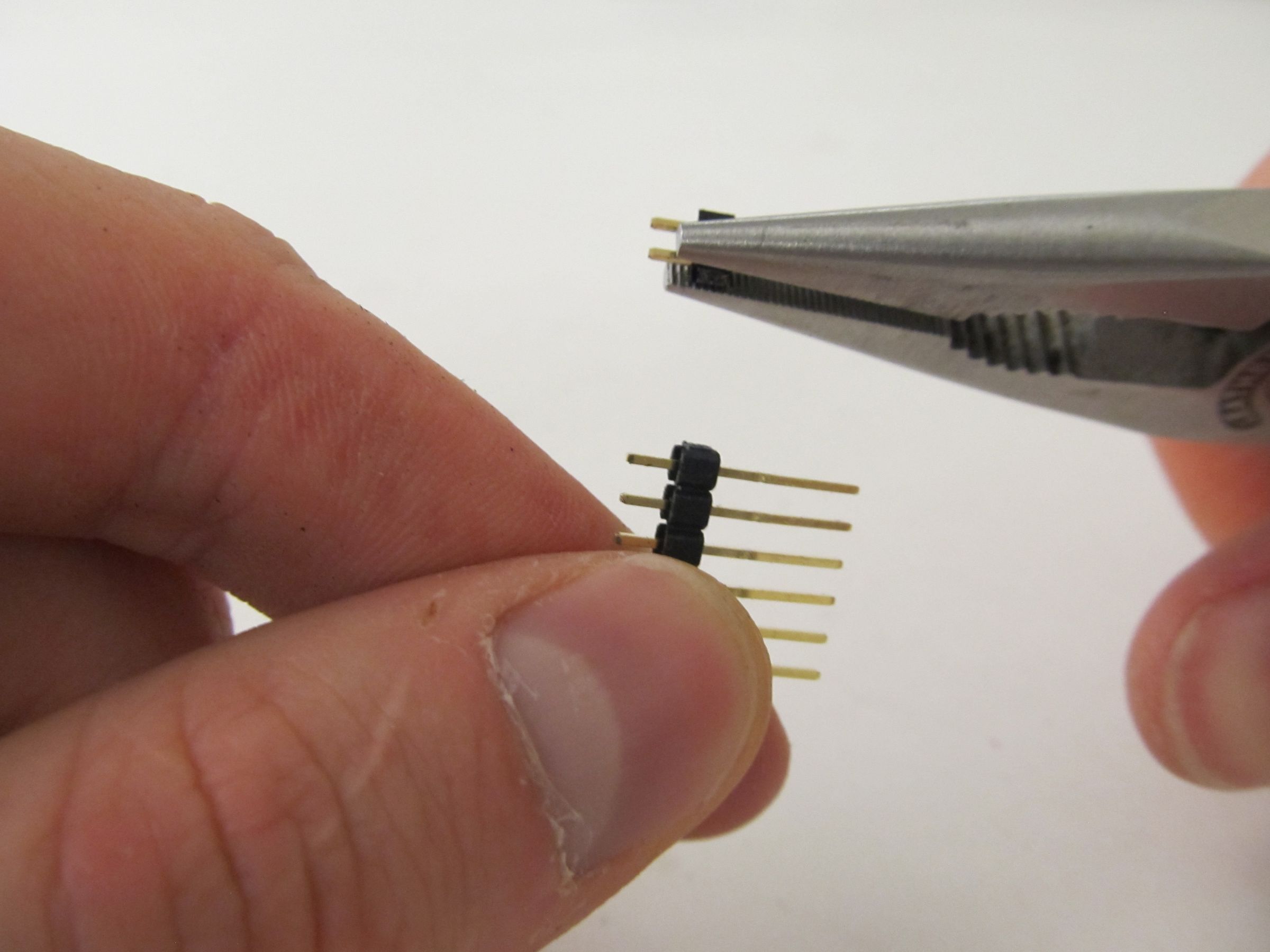 Female and Male Header Pins for Cheap Robots : 9 Steps - Instructables